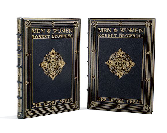 Bonhams : DOVES PRESS BROWNING (ROBERT) Men and Women, 2 vol ...