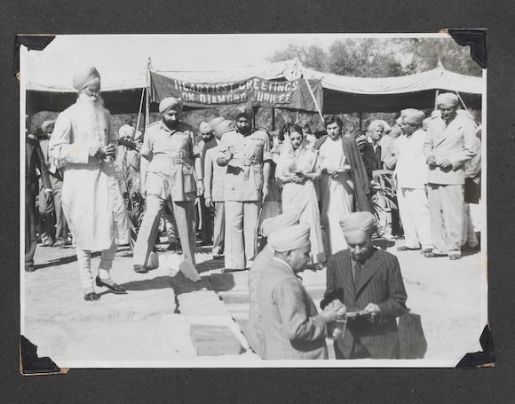 Bonhams : AN ALBUM OF PHOTOGRAPHS RELATING TO THE 1947 DIAMOND JUBILEE ...