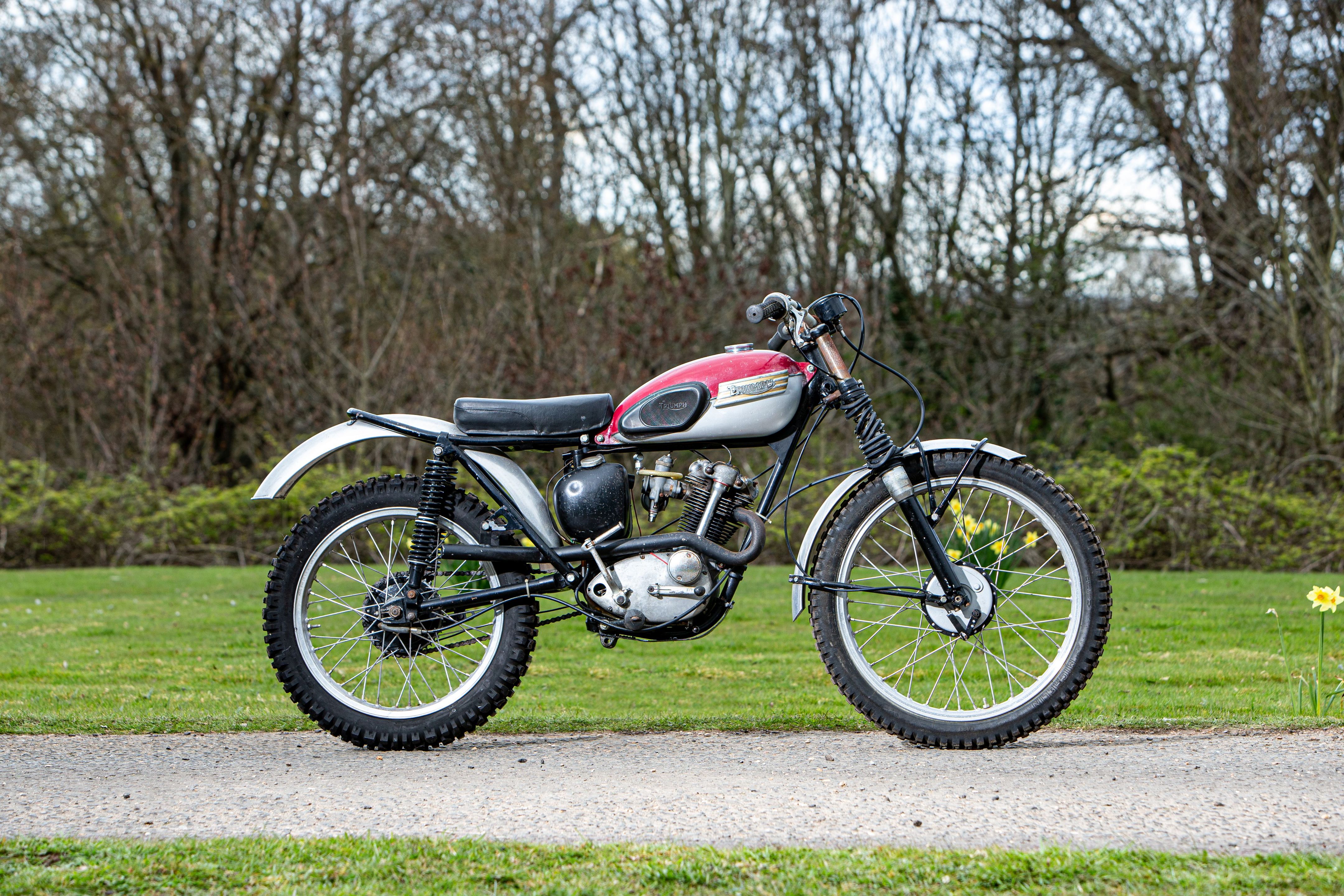 Bonhams Cars : 1961 Triumph 200cc Tiger Cub Trials Frame no. T20 75657 ...