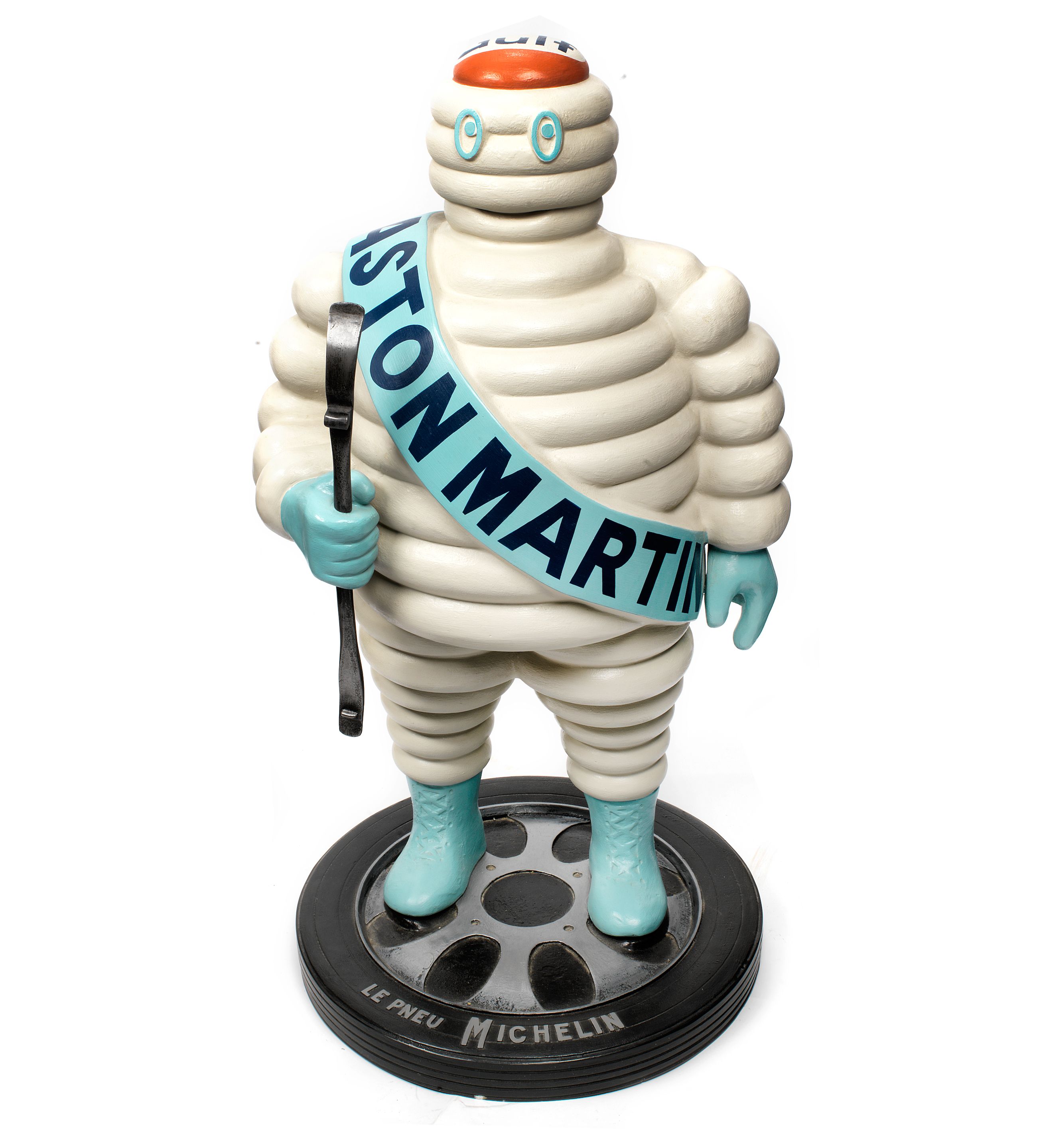 Bonhams Cars : A hand-painted 'Mr Bibendum Gulf/Aston Martin DBR9 ...