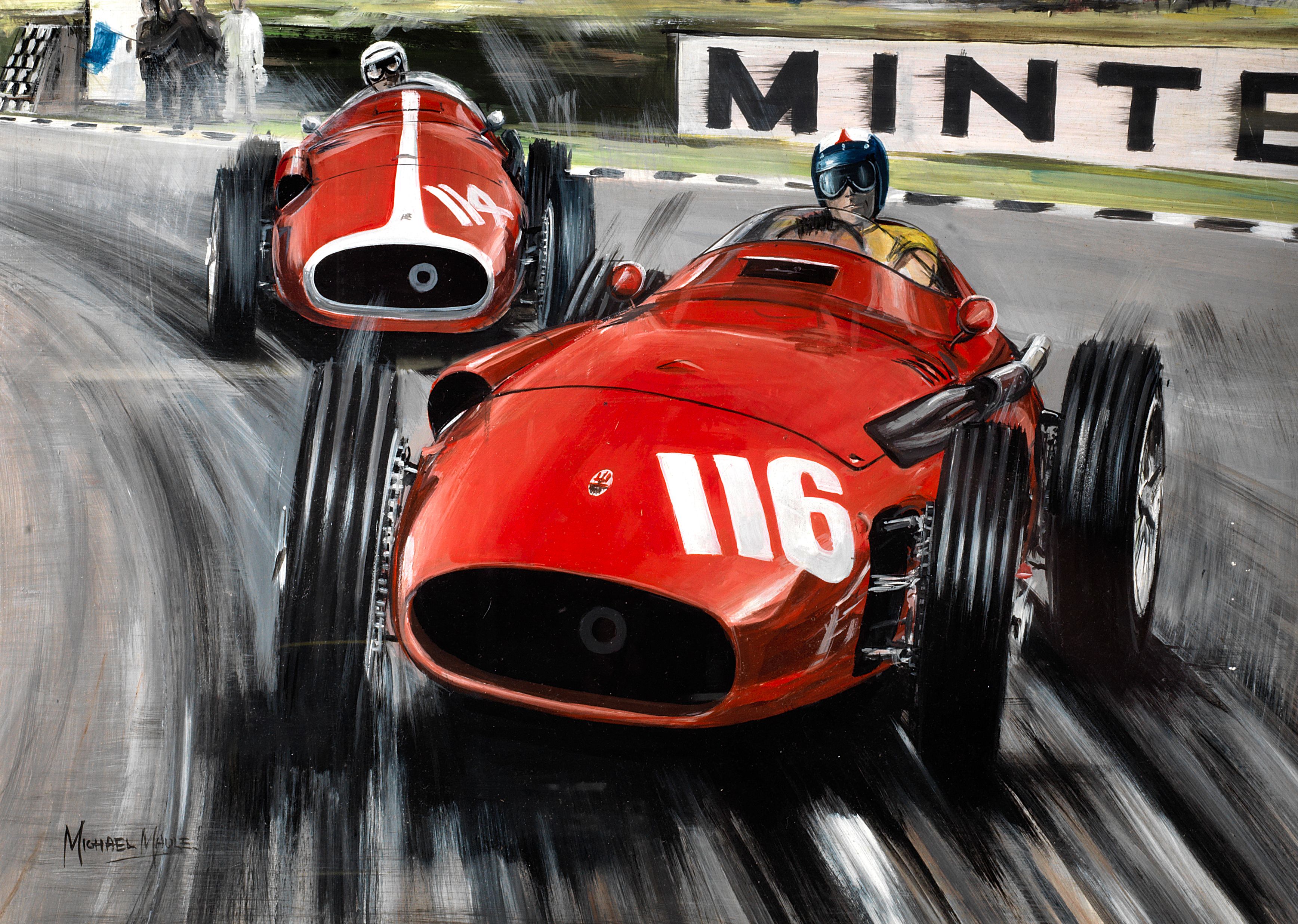 Bonhams Cars : Michael Maule (British 1943-), 'Maserati 250F Racing ...