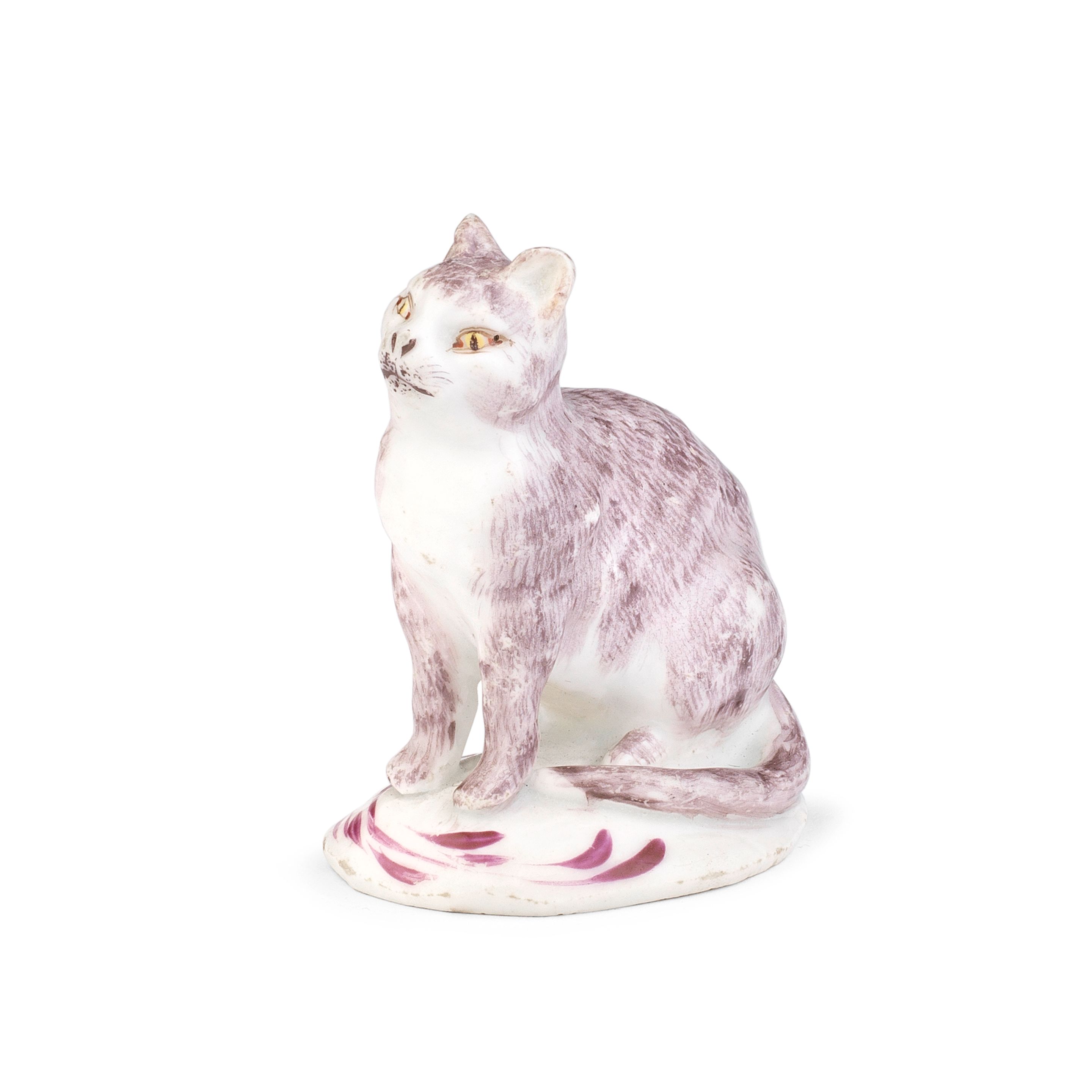 Bonhams : A Bow model of a cat, circa 1758-60