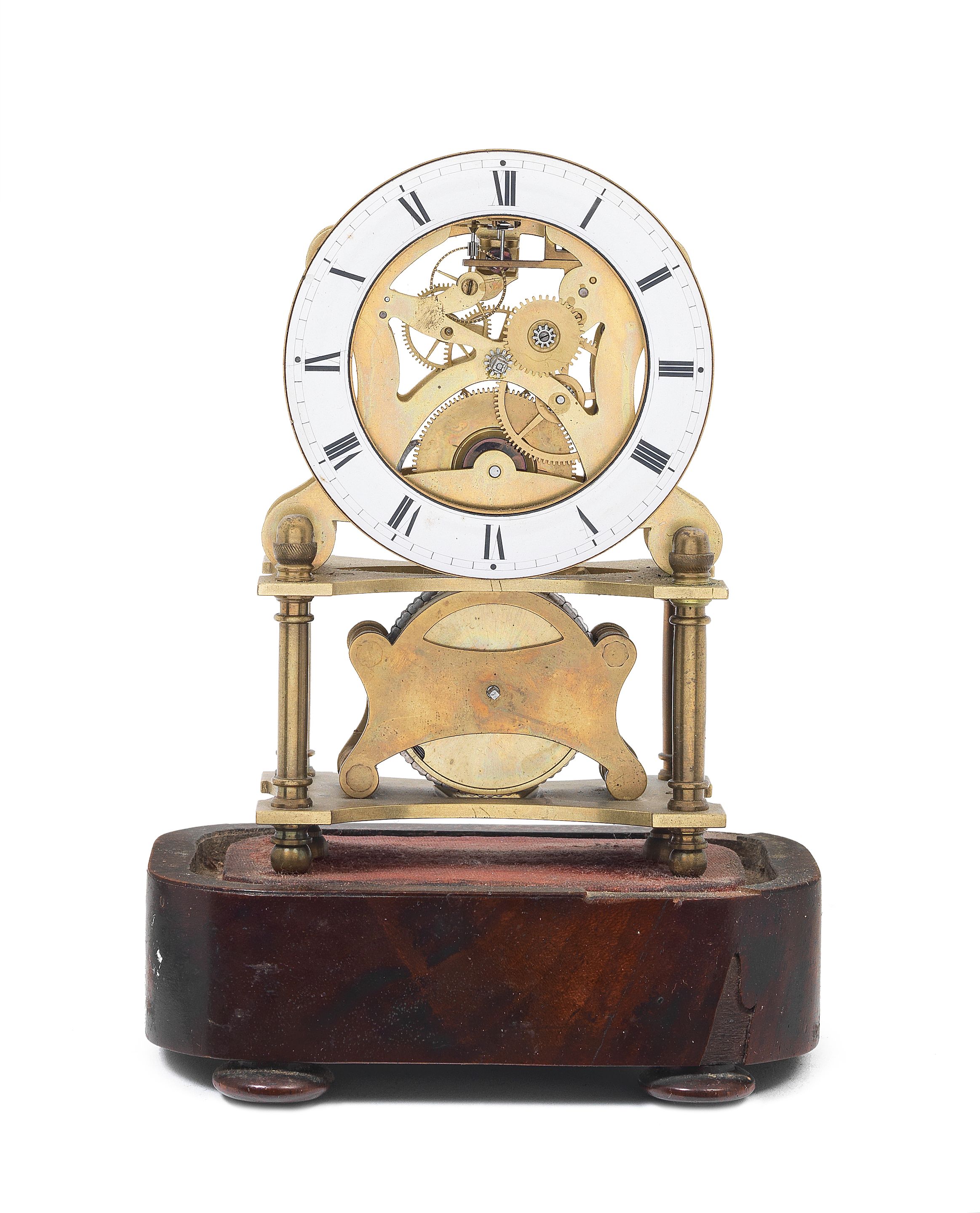 Bonhams : An historic and unique early 19th century brass skeleton ...