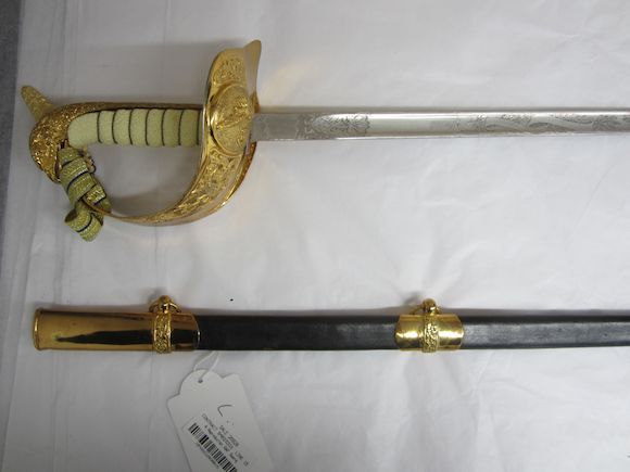 Bonhams : A Reproduction RAF Sword,
