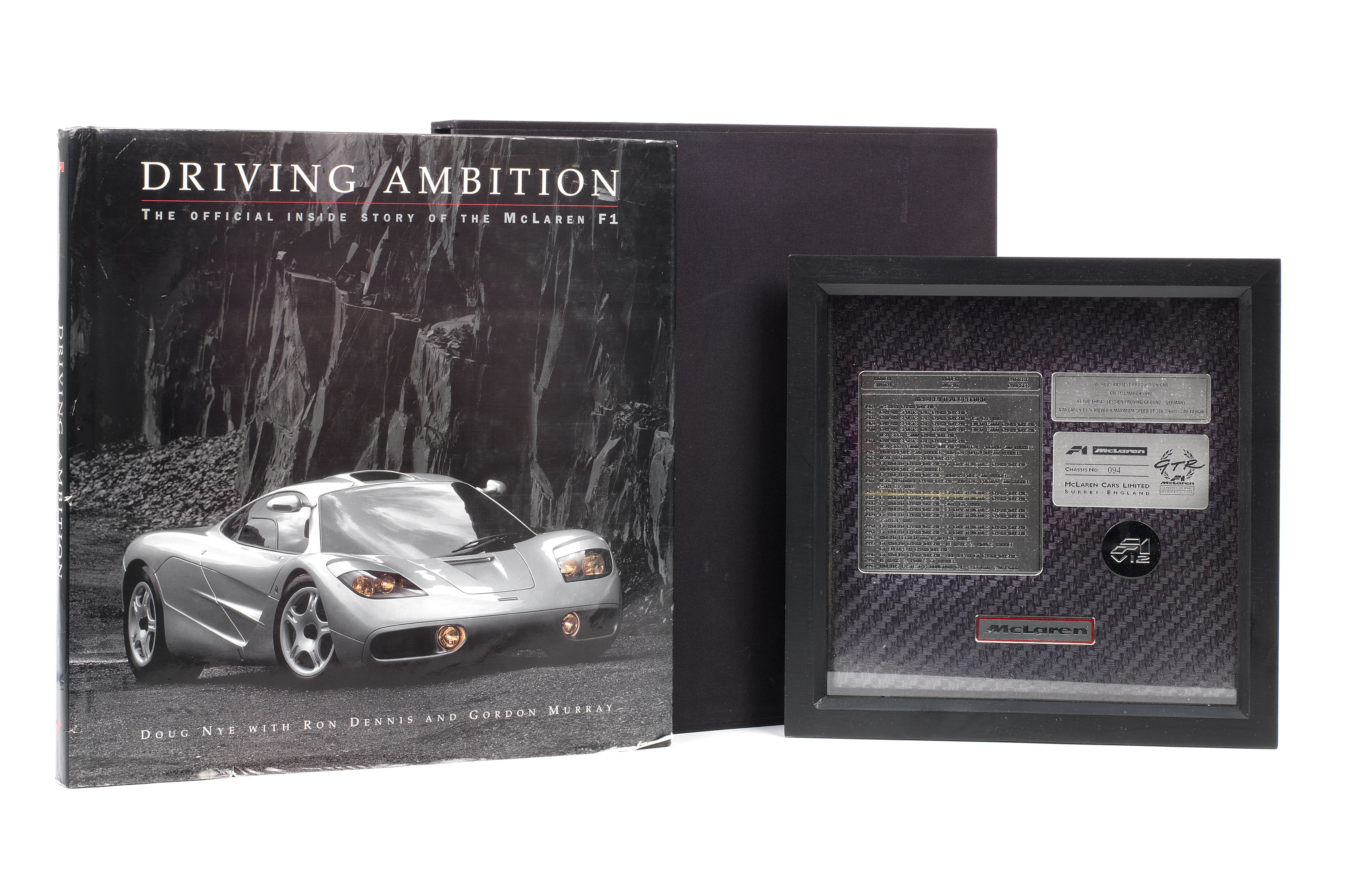 Bonhams Cars : Doug Nye, Ron Dennis & Gordon Murray: Driving Ambition ...