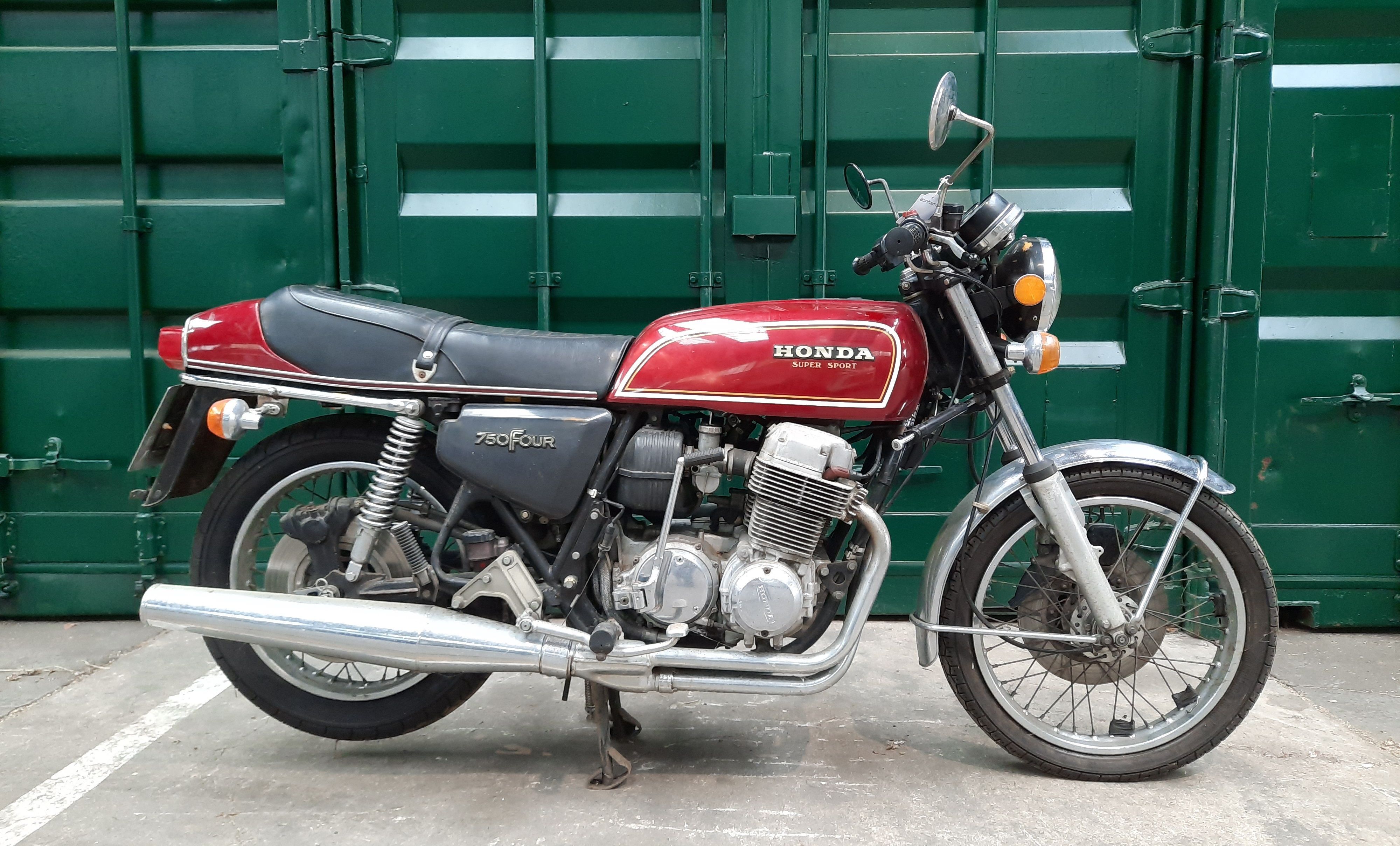 Bonhams Cars : Property of a deceased's estate, 1976 Honda CB750F Super Sport Frame no. CB750F ...
