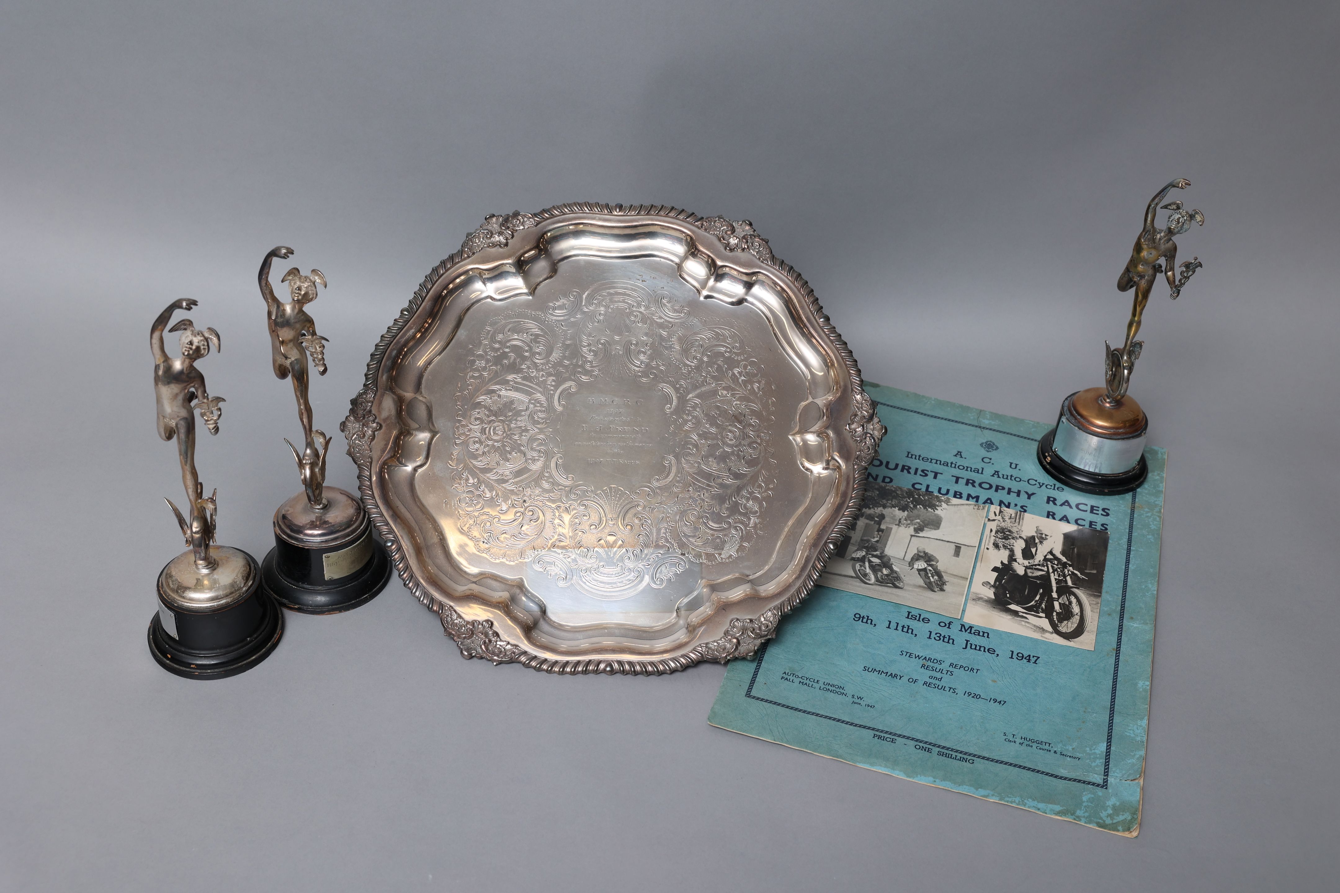 Bonhams Cars : Ex-Ted Frend, Three Isle of Man TT Replica Trophies ...