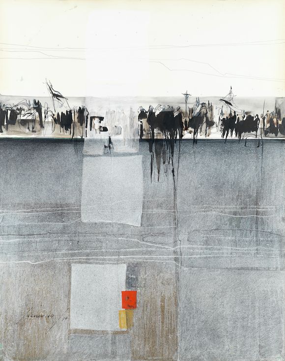 Bonhams : Emvin Cremona (Maltese, 1919-1987) The procession