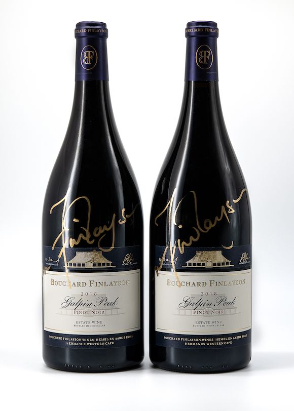 Bonhams : Peter Finlayson - Bouchard Finlayson, Two 1.5 litre bottles ...
