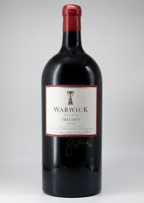 Bonhams : JD Pretorius - Warwick Wine Estate, A 5 litre bottle of ...