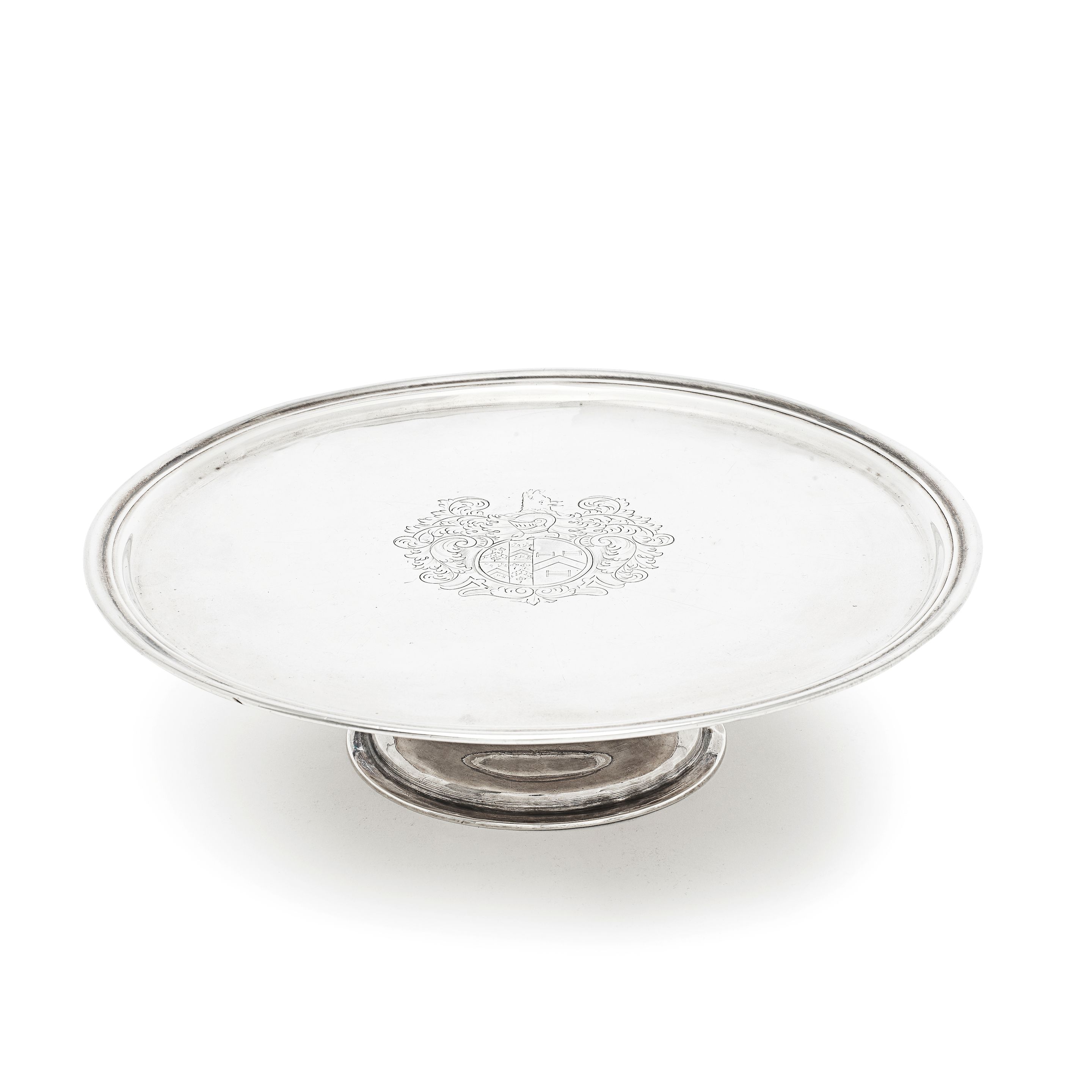 Bonhams : An early 18th century Irish silver large tazza David King ...