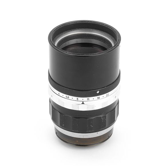 Bonhams : A Leitz unfinished prototype of 20cm f/4 lens focusing housing,