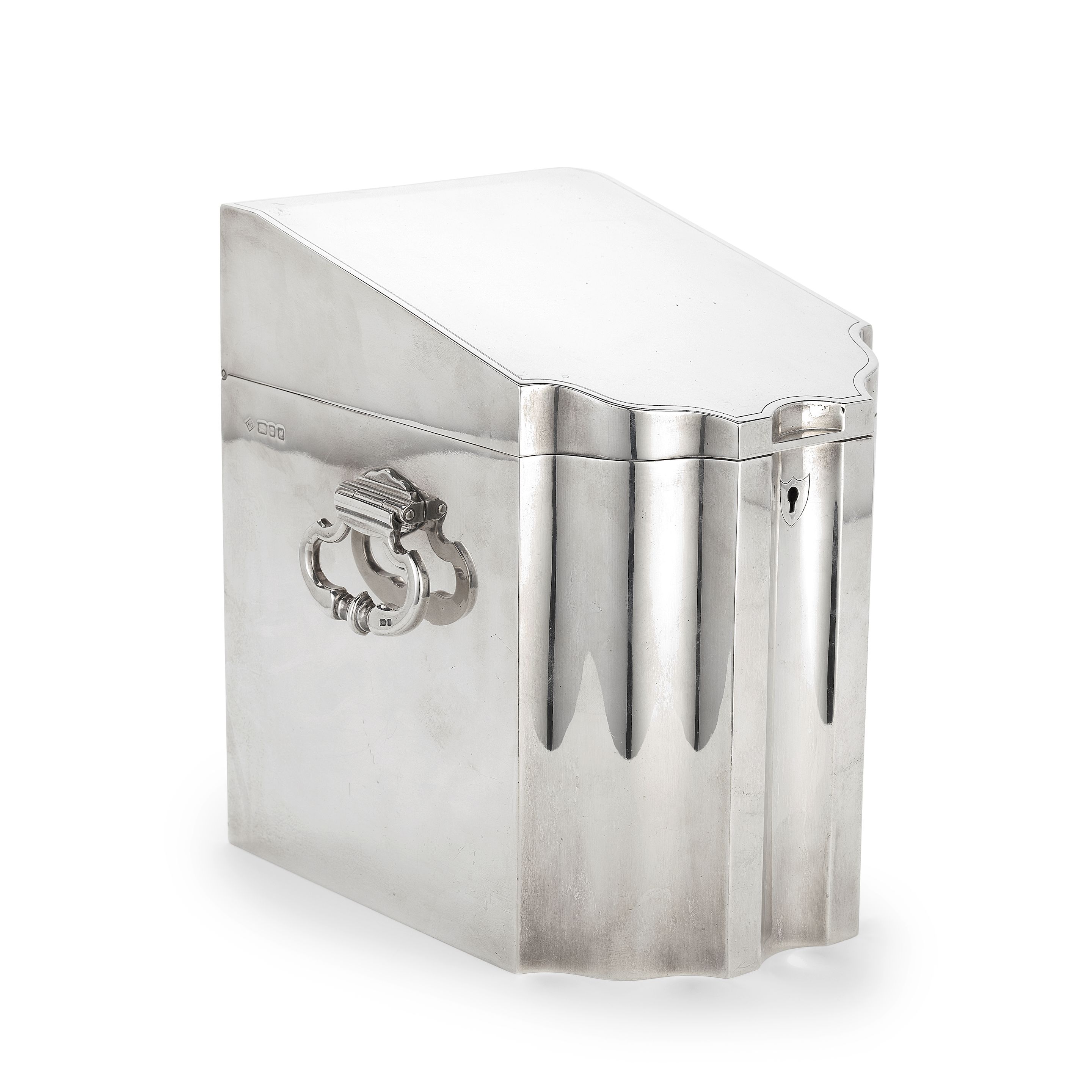 Bonhams : DUNHILL a rare silver humidor Alfred Dunhill, London 1959