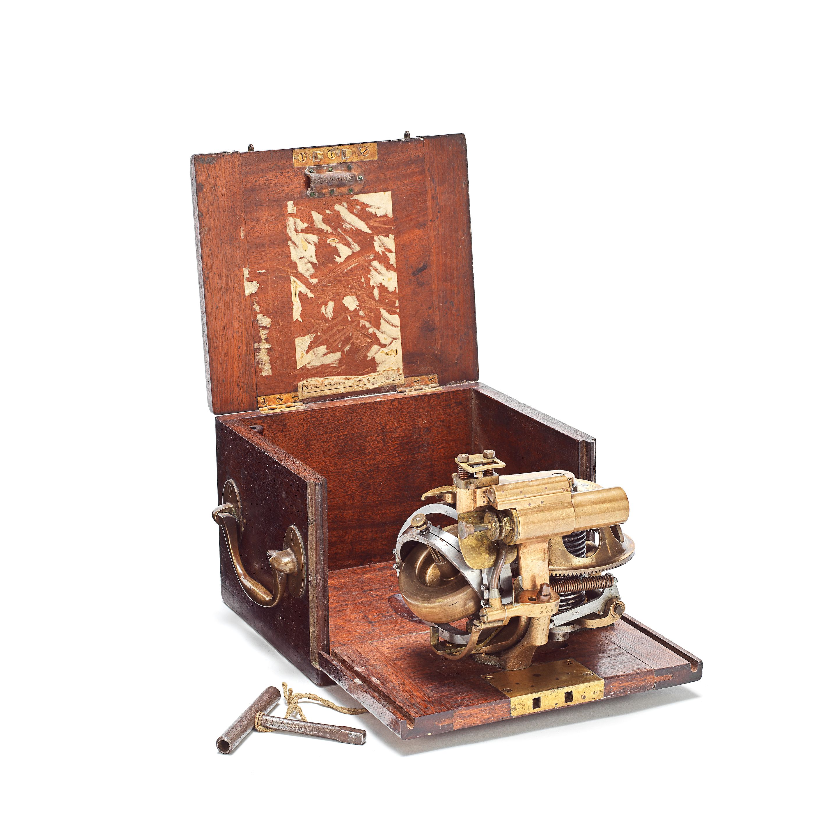 Bonhams : A Royal Gun Factory Torpedo Gyroscope, English, circa 1905,