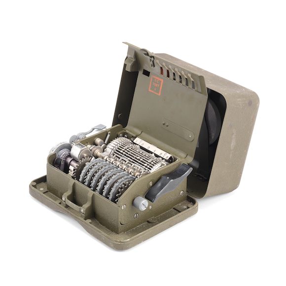 Bonhams : A M-209-B ENCRYPTION MACHINE, SUPPLIED BY L.C. SMITH & CORONA ...