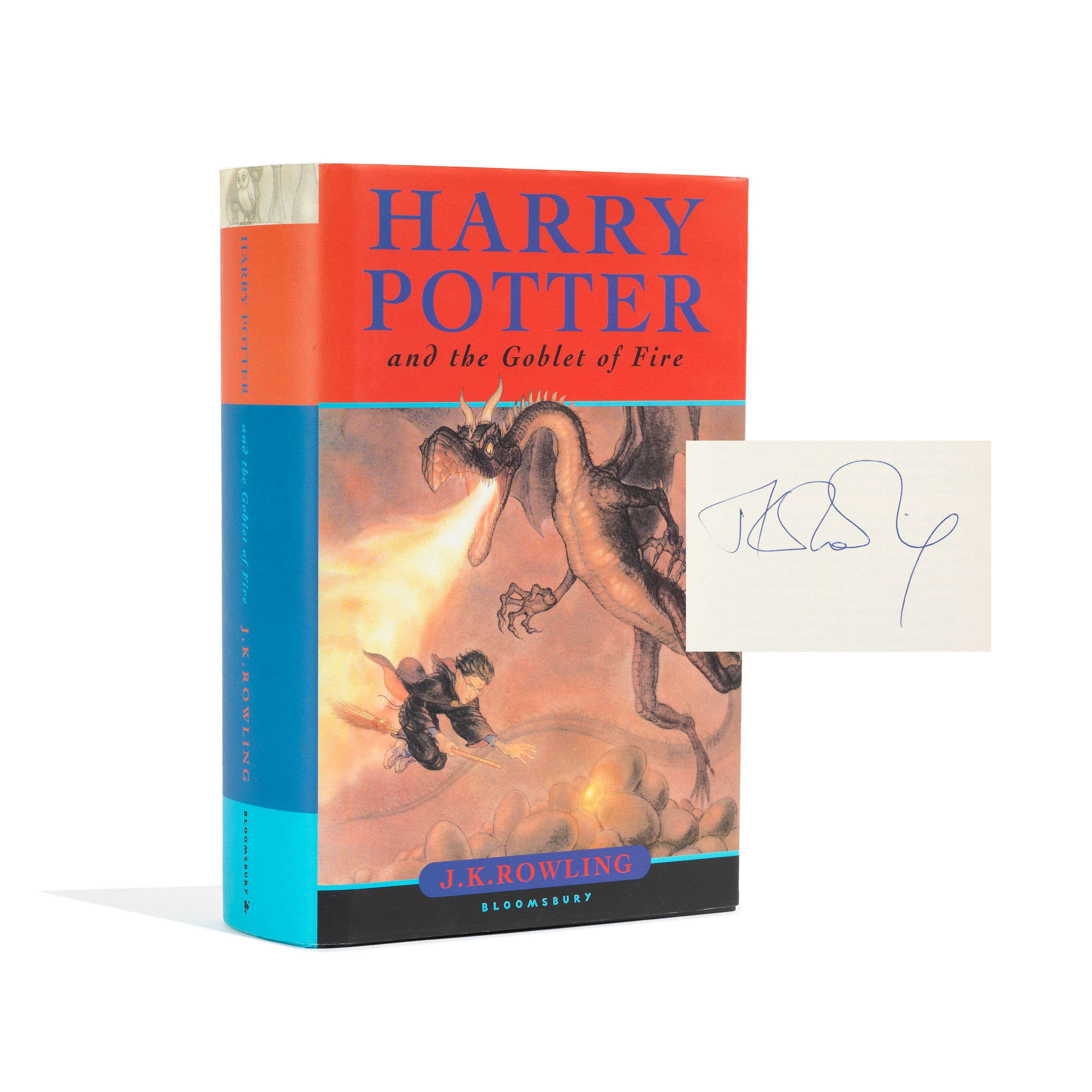 Bonhams : ROWLING (J.K.) Harry Potter and the Goblet of Fire, FIRST ...