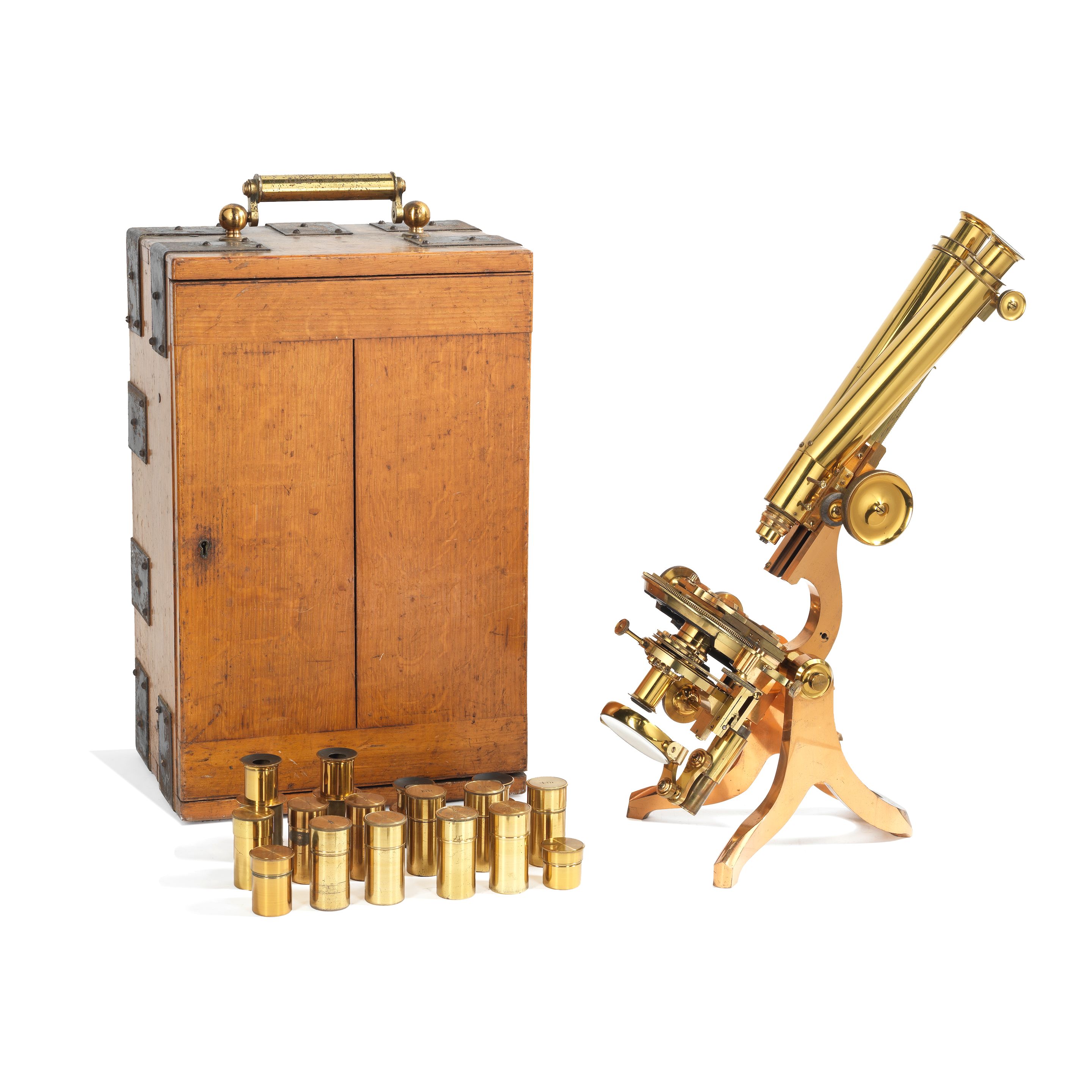 Bonhams : A Fine Swift & Son Challenge Binocular/Monocular Compound ...