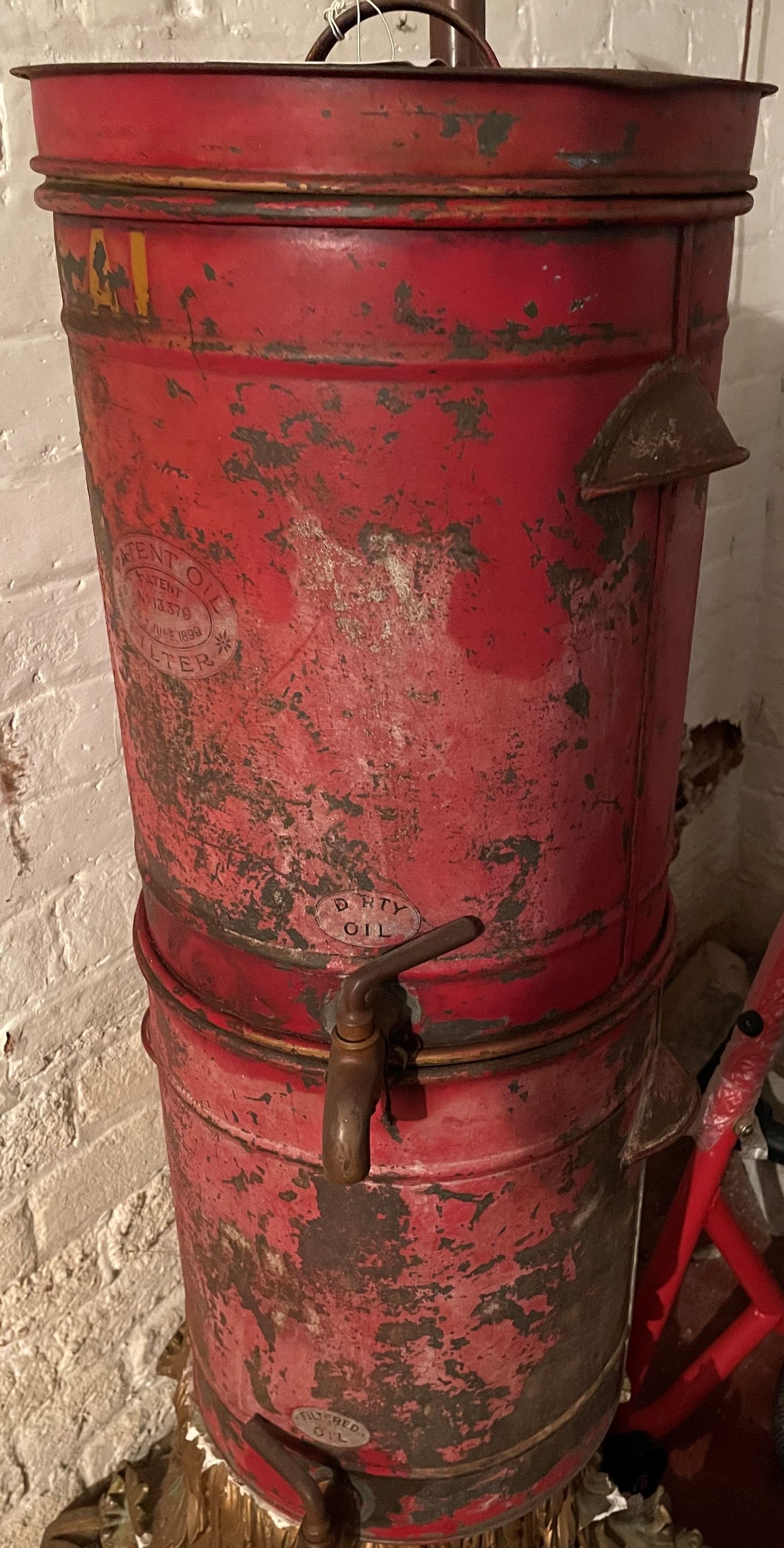 Bonhams Cars : A Well's Patent oil filter, British, 1899,