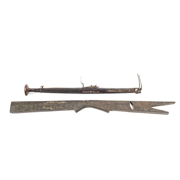 Bonhams : An English bullet bow, and a Polynesian tiller The first ...