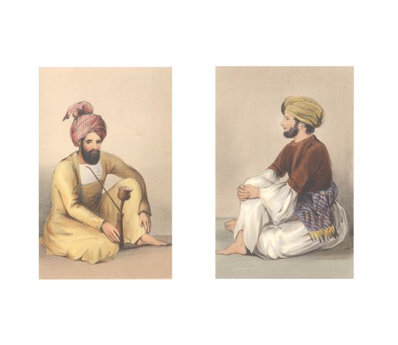 Bonhams : EYRE (VINCENT) Portraits of the Cabul Prisoners, John Murray ...