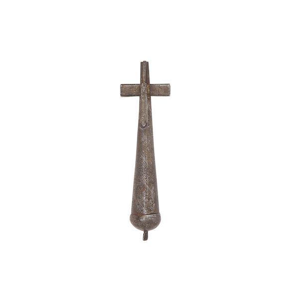 Bonhams : A German Combined Priming-Flask, Wheel-Lock Spanner And Turnscrew