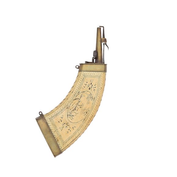 Bonhams : A Powder-Flask In German Late 16th Century Style