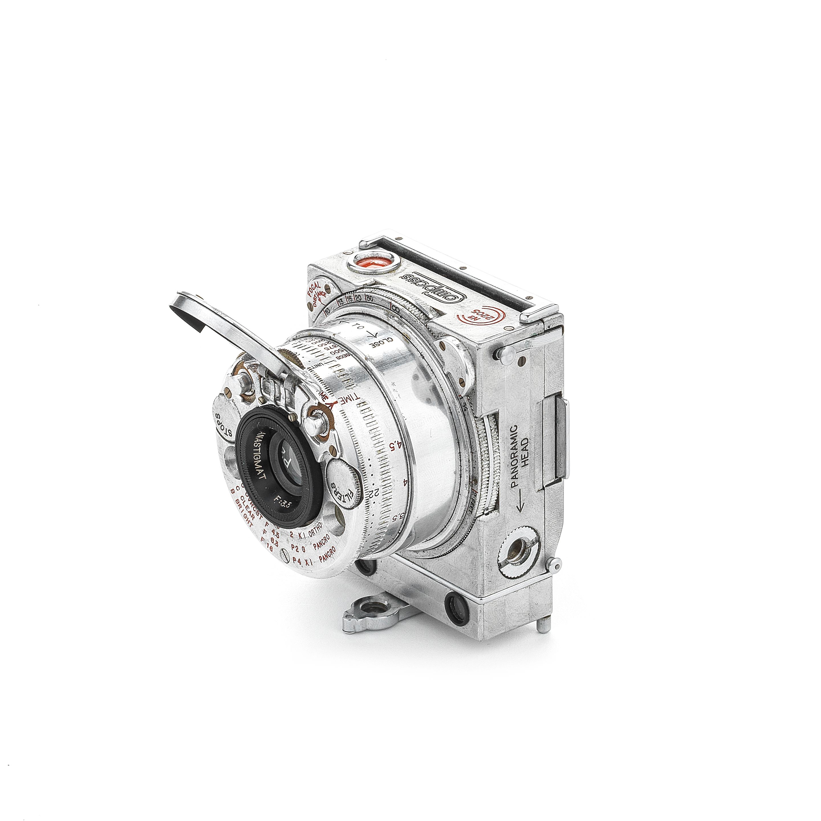 Bonhams : A LeCoultre Co Compass Camera, Swiss, mid 20th century,