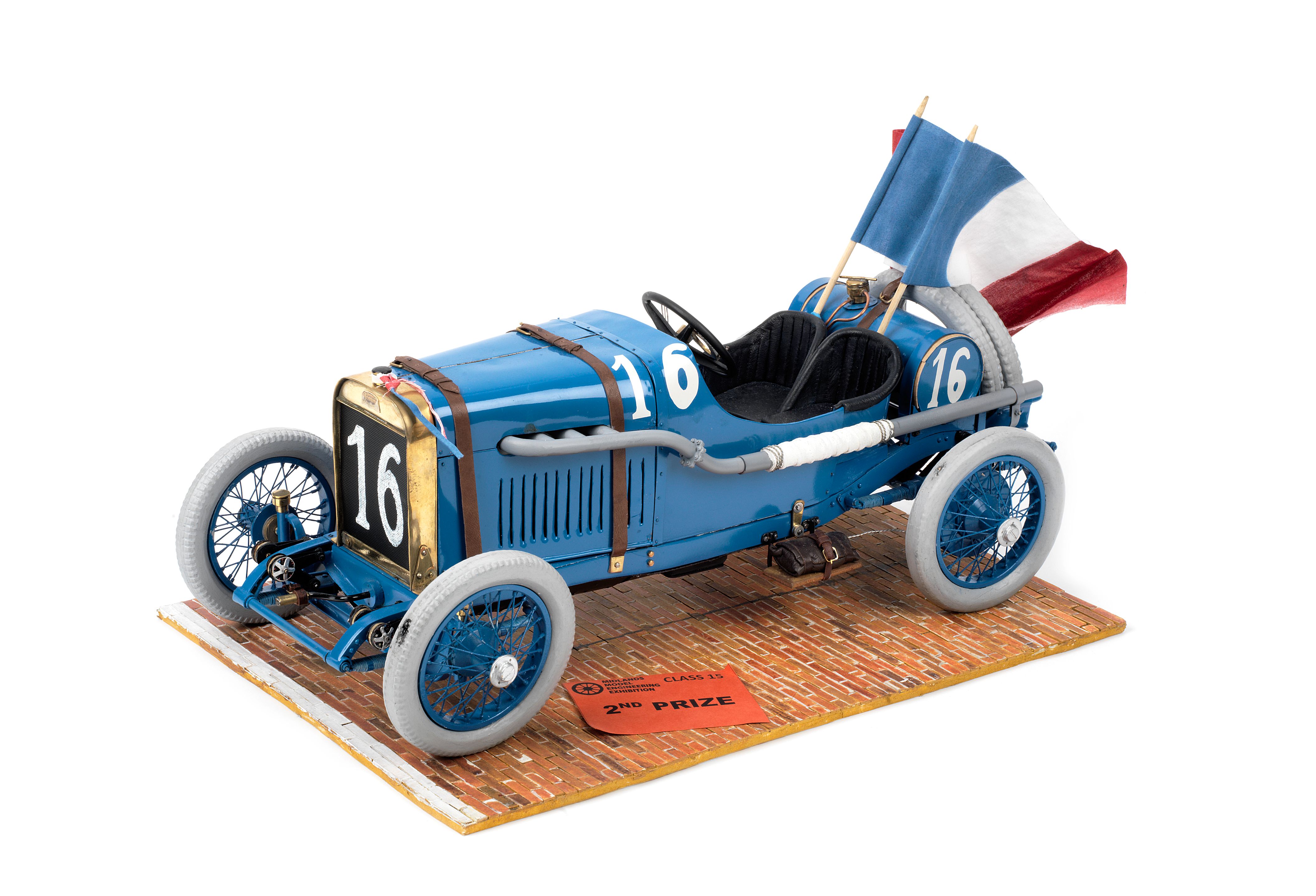 Bonhams Cars : A 1:8 scale model of the 1913 Indianapolis 500 winning ...