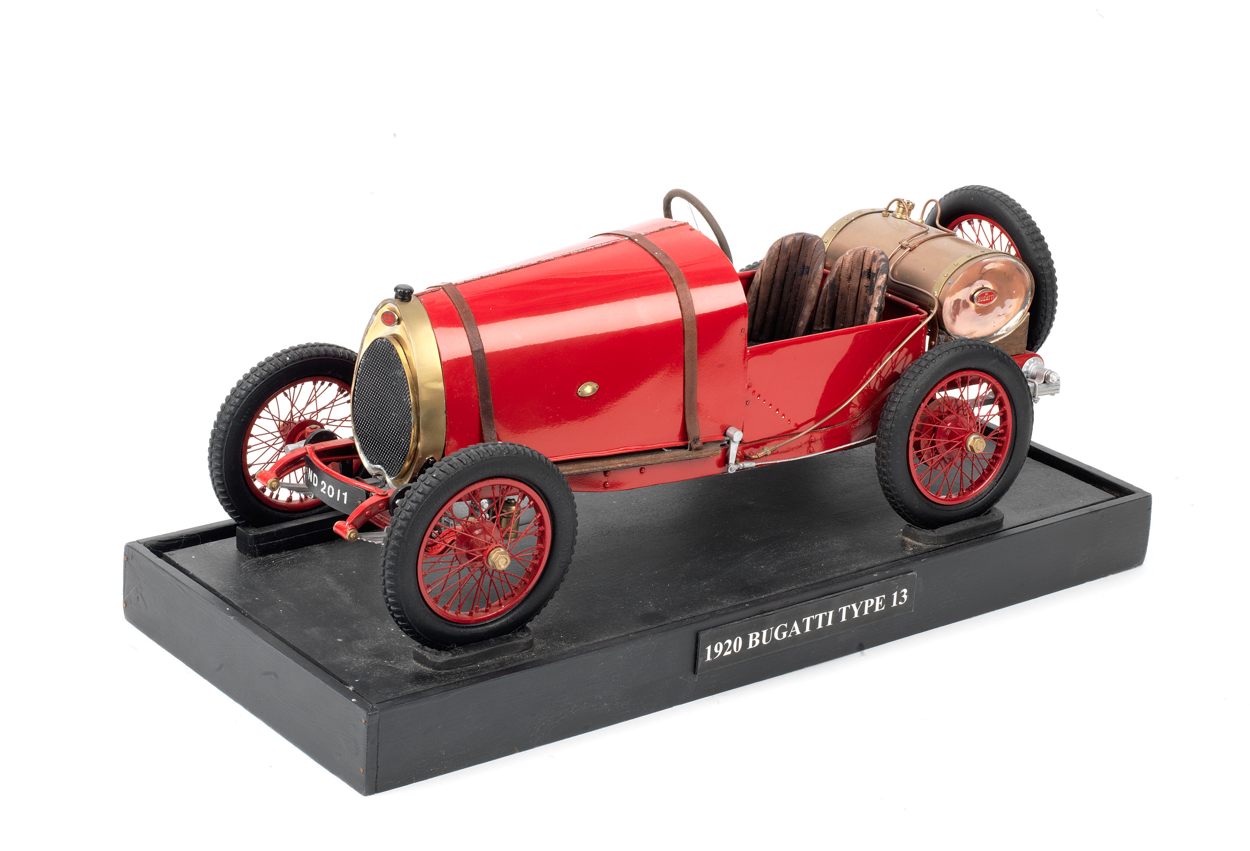 Bonhams Cars : A 1:8 scale model of a 1920 Bugatti Type 13 Brescia,