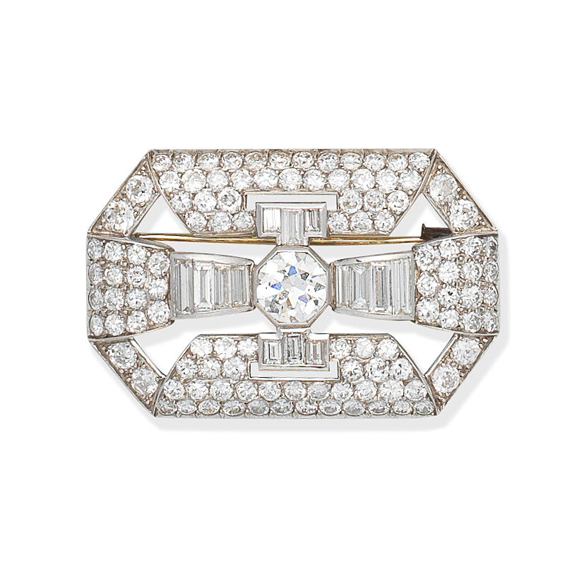 Bonhams Diamond Brooch