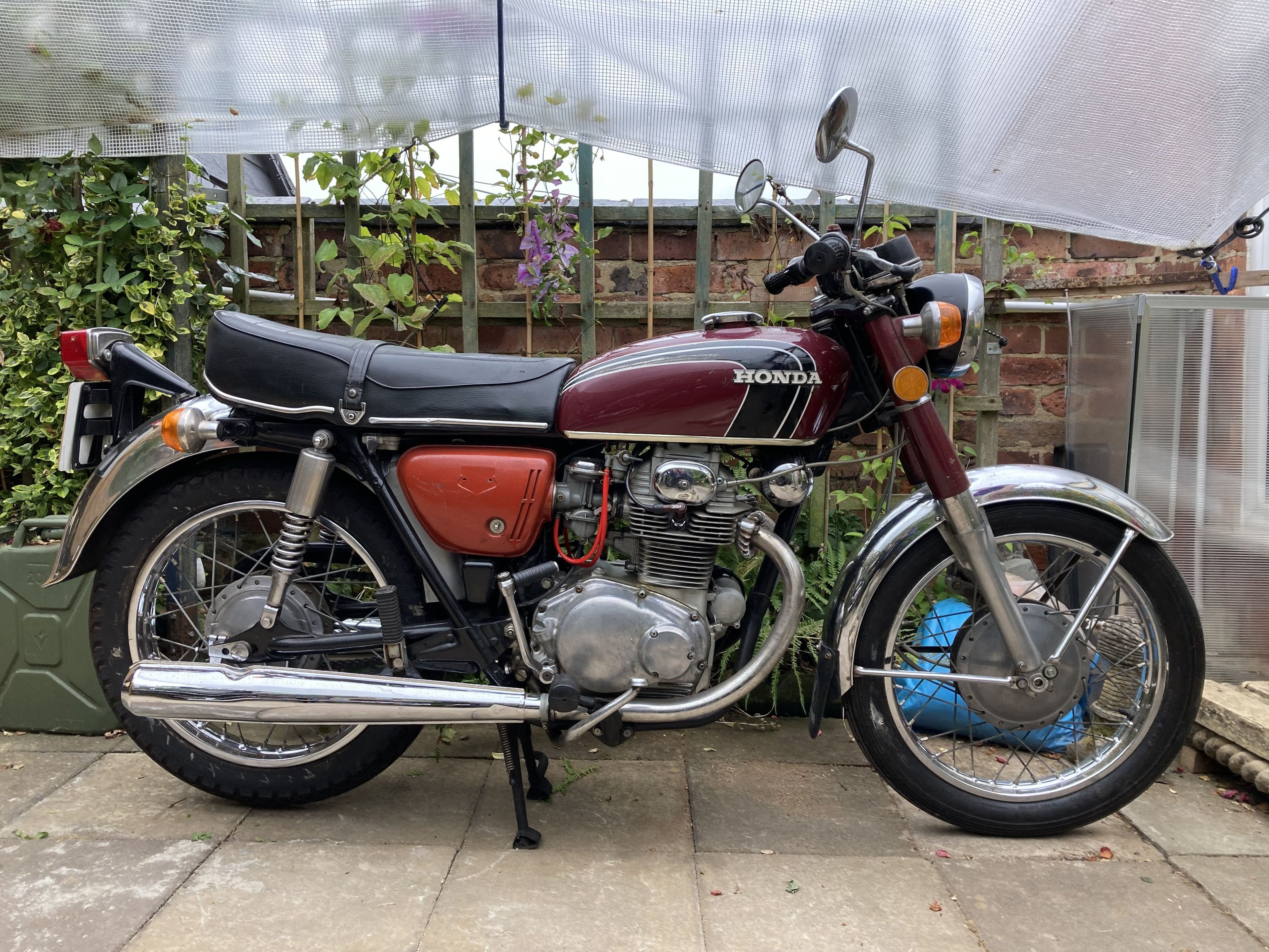 Bonhams Cars : 1973 Honda CB250 K4 Frame no. CB250-5029967 Engine no ...