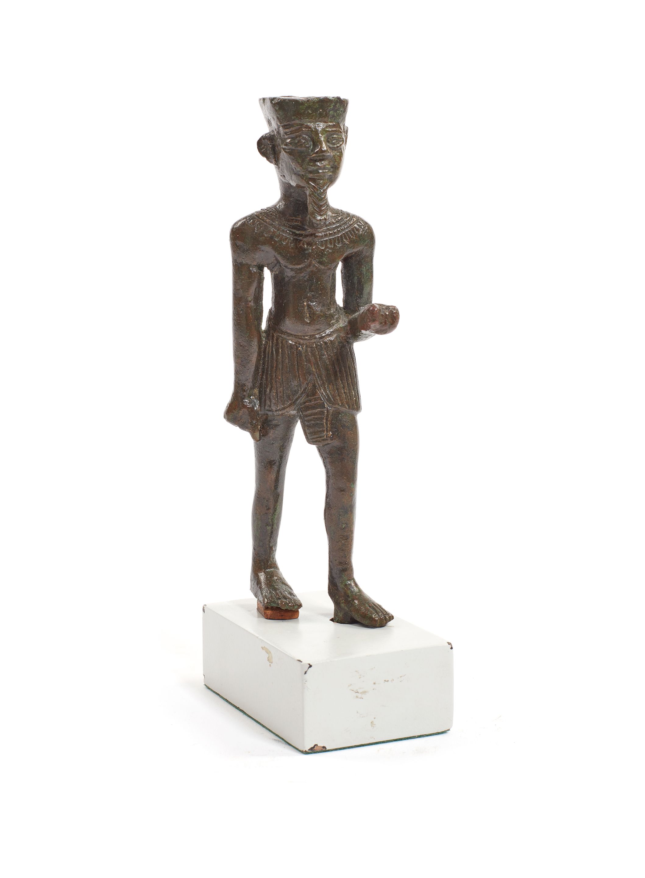 Bonhams : DIEU AMON, BRONZE, ÉGYPTE, BASSE EPOQUE, CIRCA 664-332 AV. J.-C.