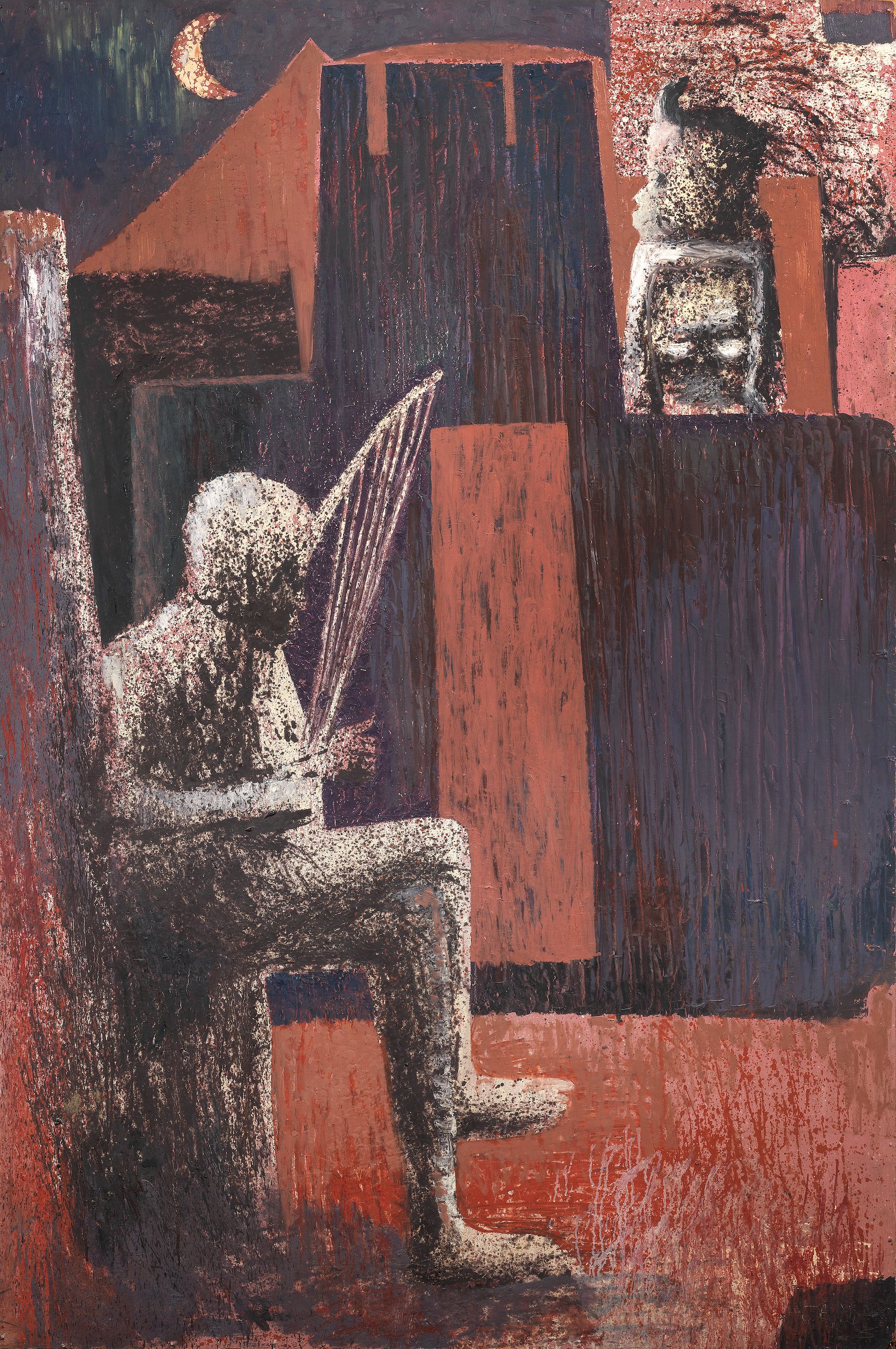 Bonhams : Jimoh Bola Akolo (Nigerian, born 1934) Bow Harp