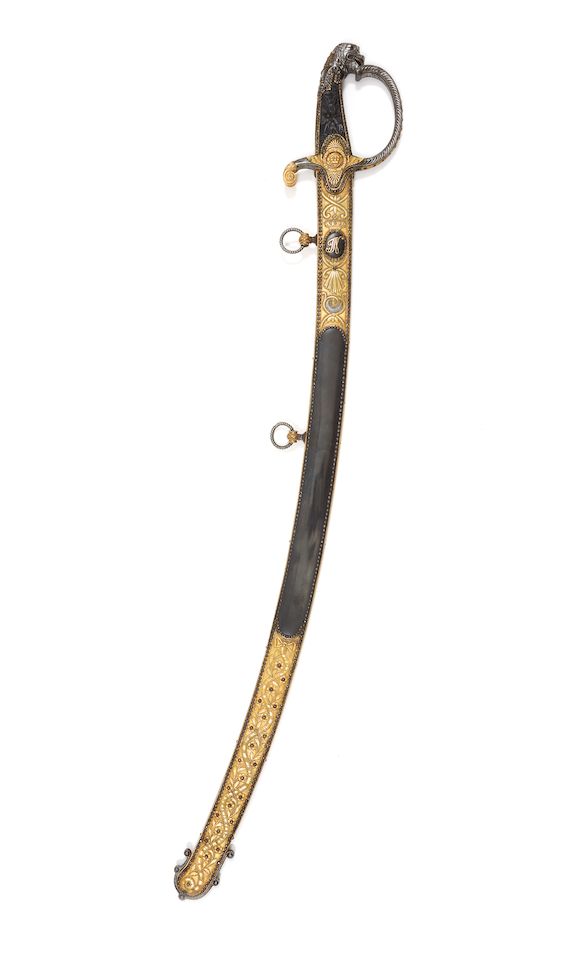 Bonhams : A Historically Important and very fine Imperial Sabre De Luxe ...