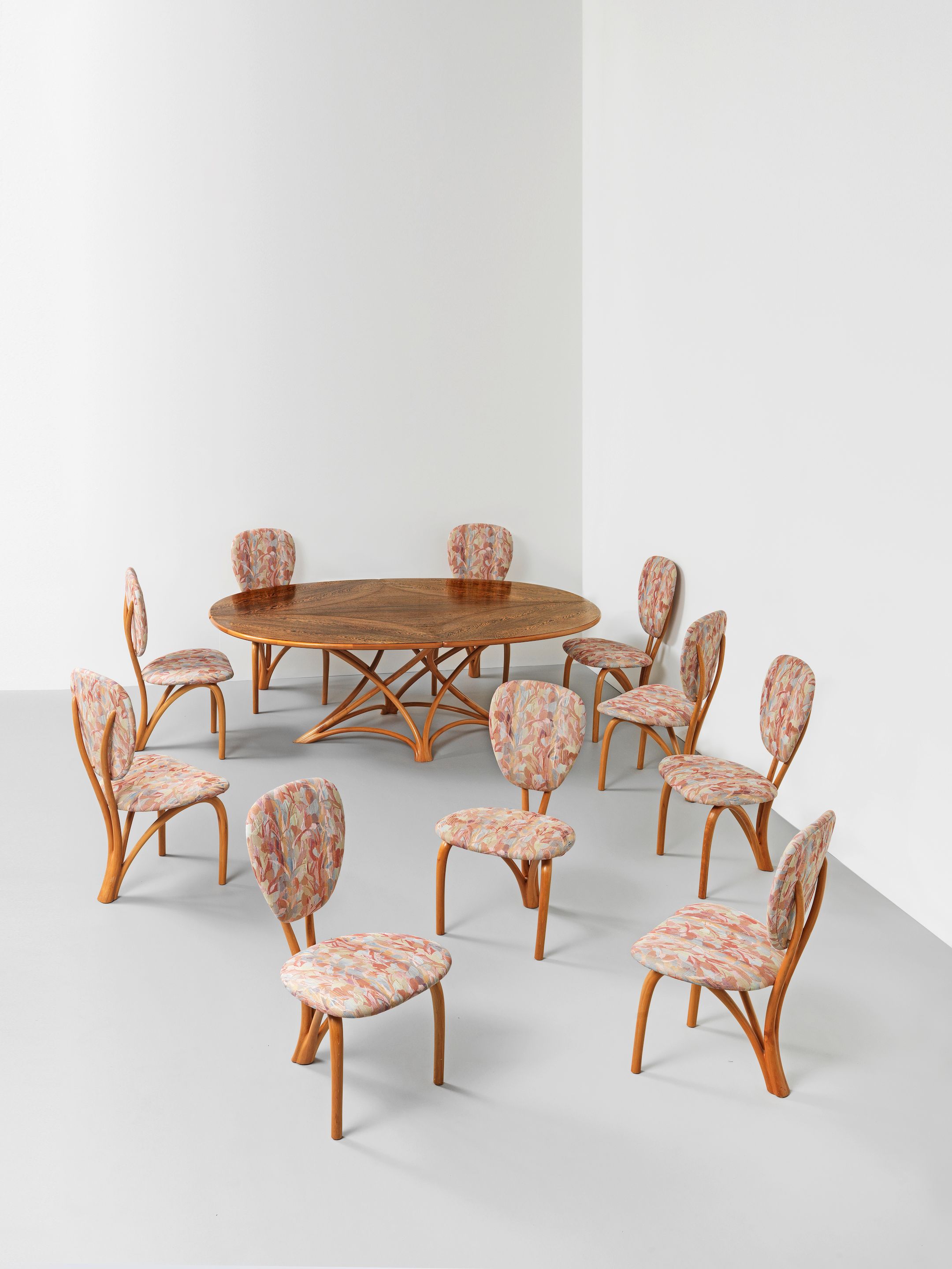 Bonhams : John Makepeace OBE Important and unique dining table and set ...