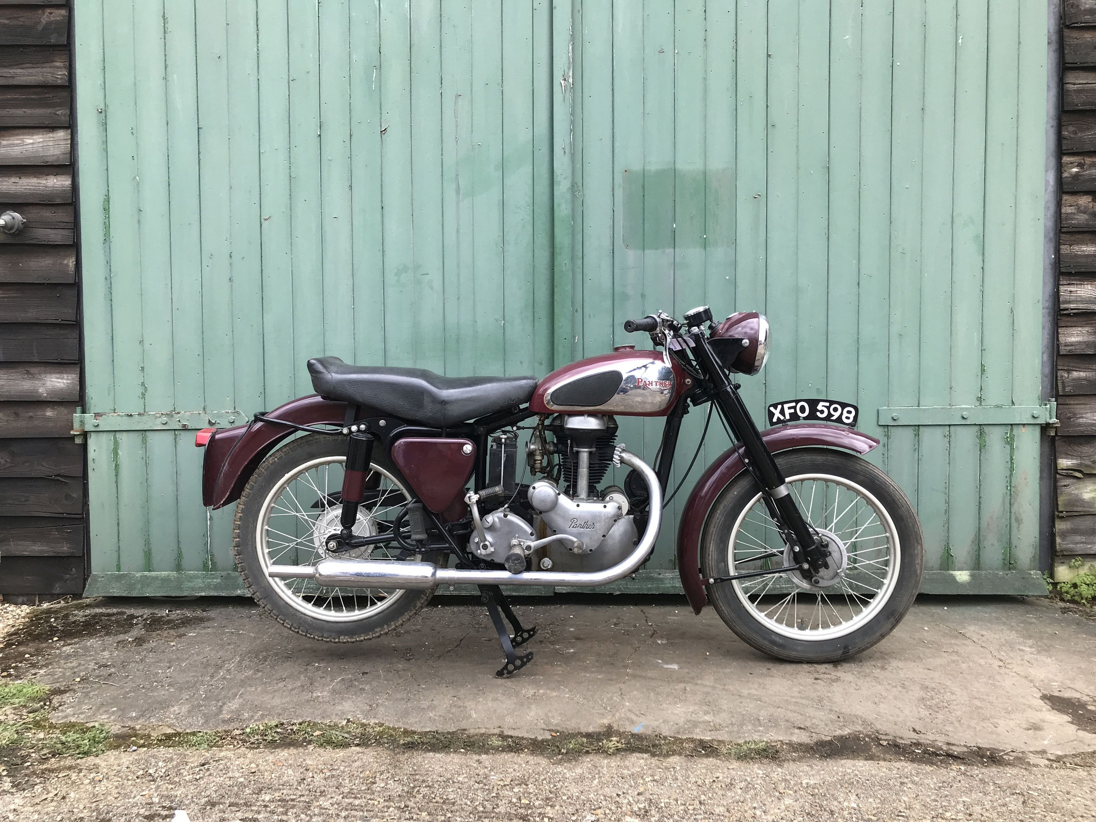 Bonhams Cars : c.1955 Panther 250cc Frame no. to be advised Engine no ...