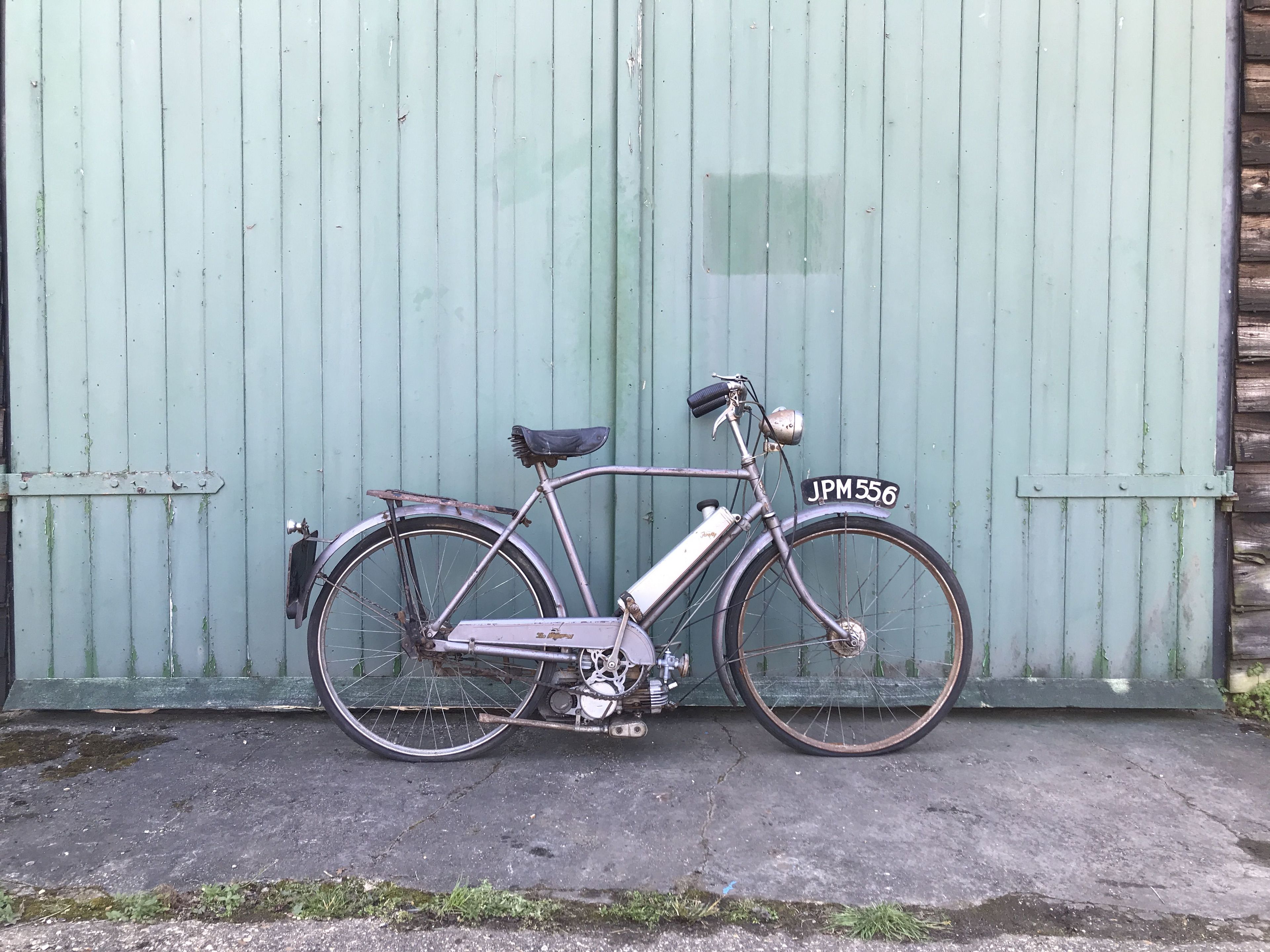 Bonhams Cars : 1957 Vincent Firefly Autocycle 50cc Frame no. H33844 ...