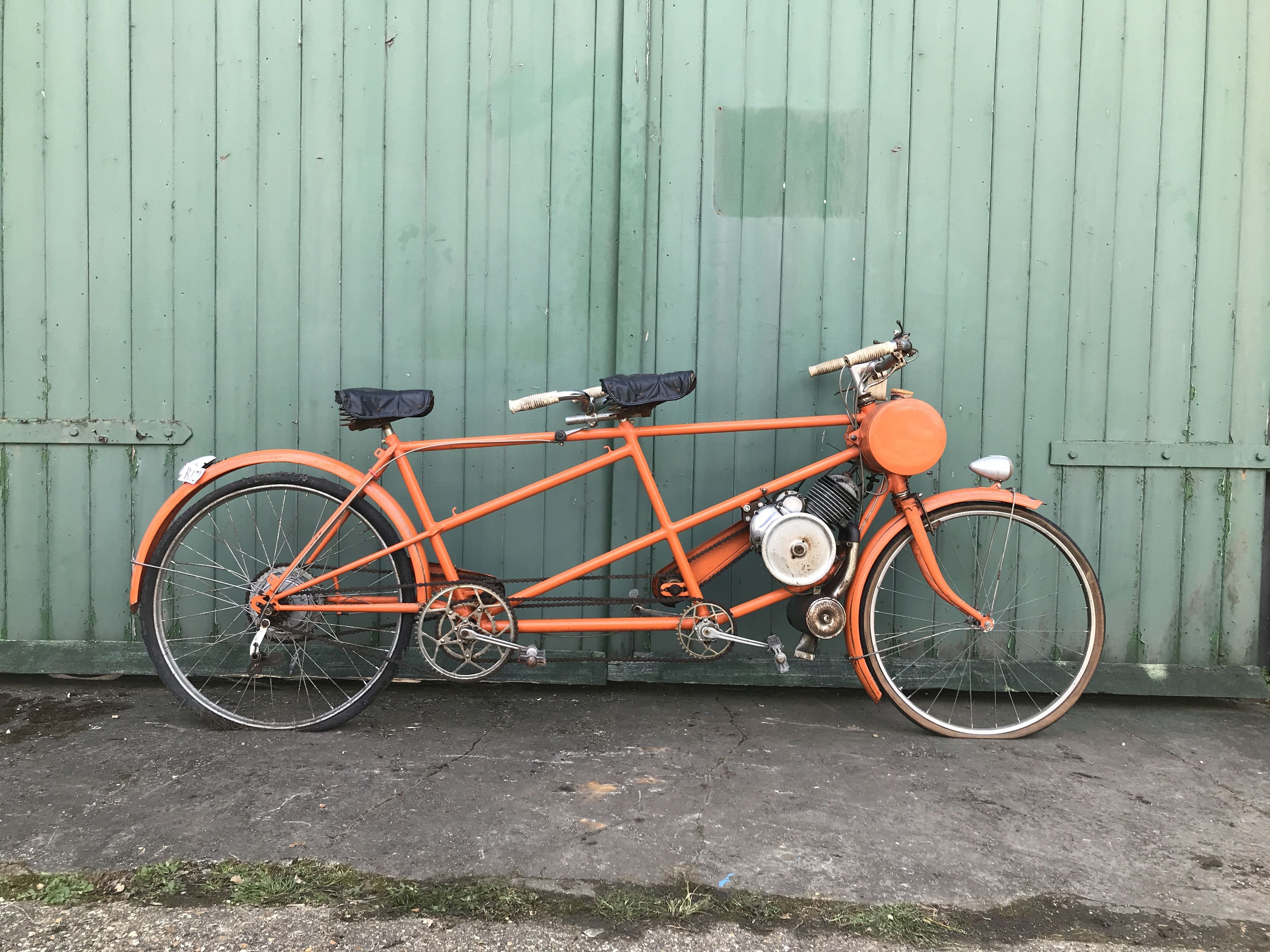 Bonhams Cars : Motorised Tandem Derny Frame no. None visible Engine no ...