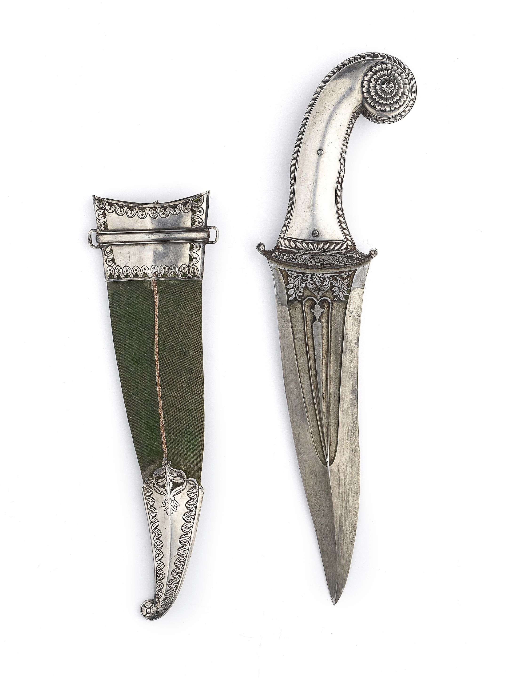 An Unusual Silver-Hilted Small-Sword London Silver Hallmarks For 1778 ...