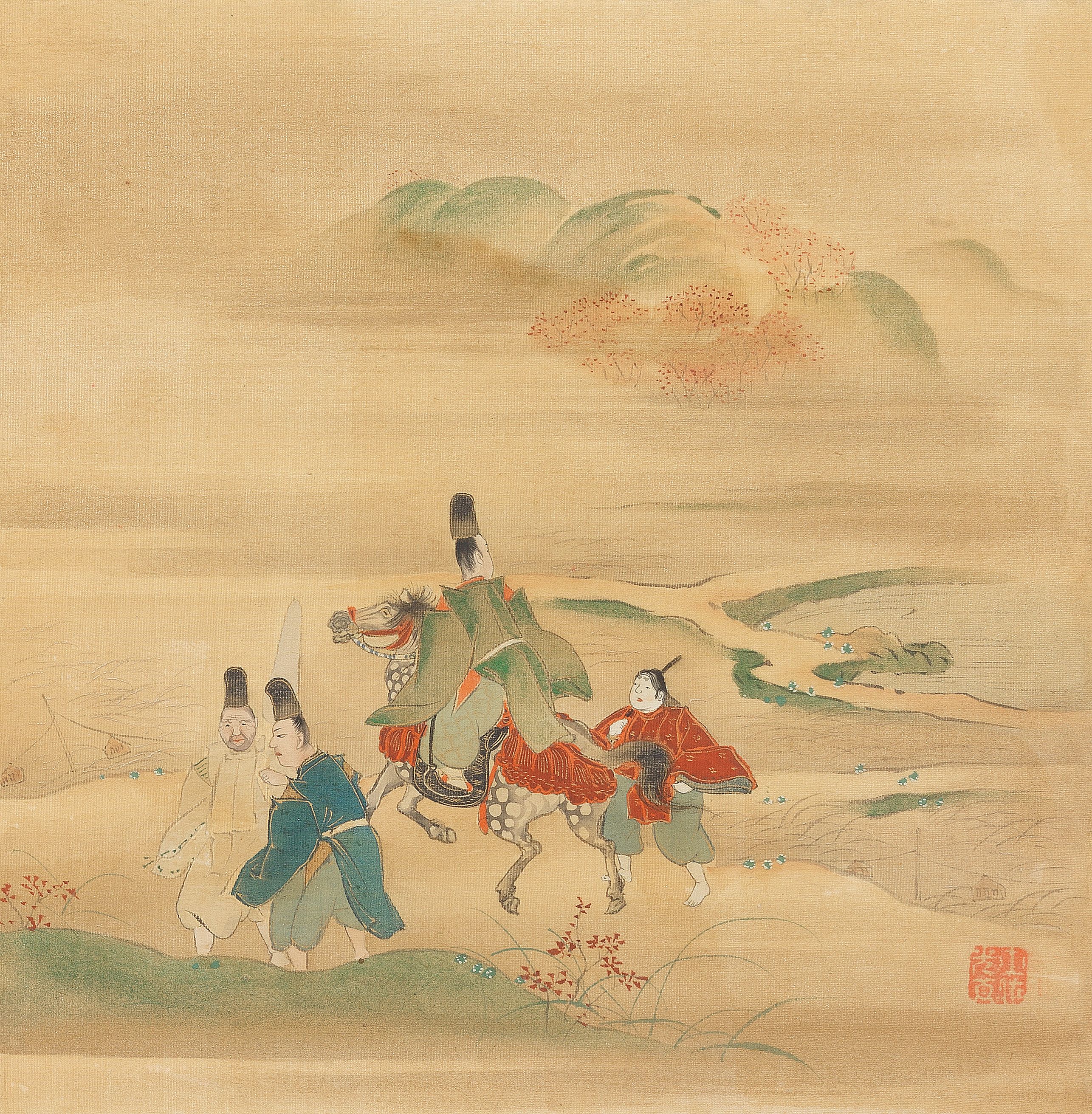 Bonhams : TOSA MITSUSADA (1738-1806) Edo period (1615-1868), late 18th ...