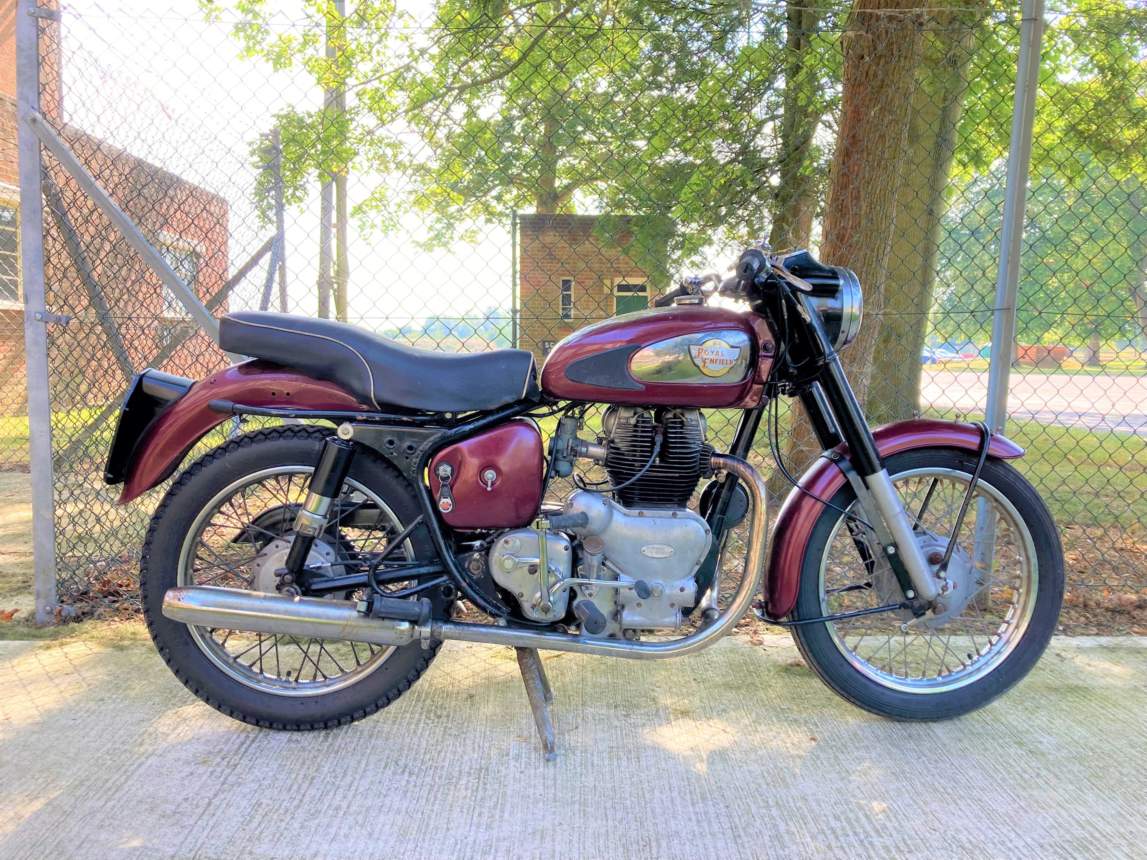 Bonhams Cars : c.1962 Royal Enfield 700cc Super Meteor Project Frame no ...