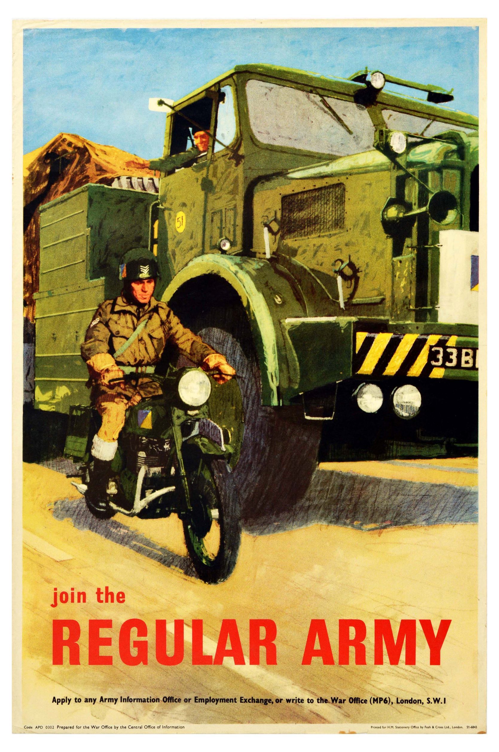 Bonhams Cars : Join the Regular Army - an original 1950s military ...