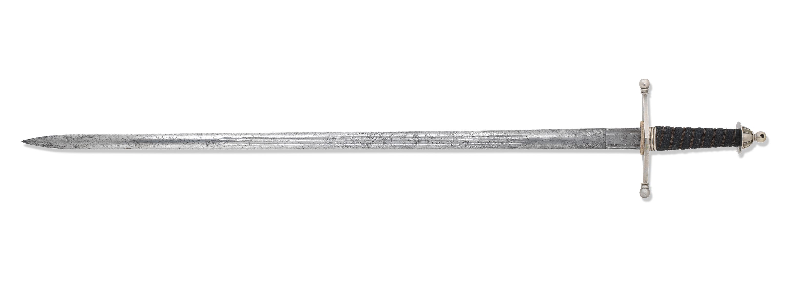 Bonhams : THE GEORGE V CRUCIFORM-HILTED SWORD OF CAPTAIN THOMAS ...