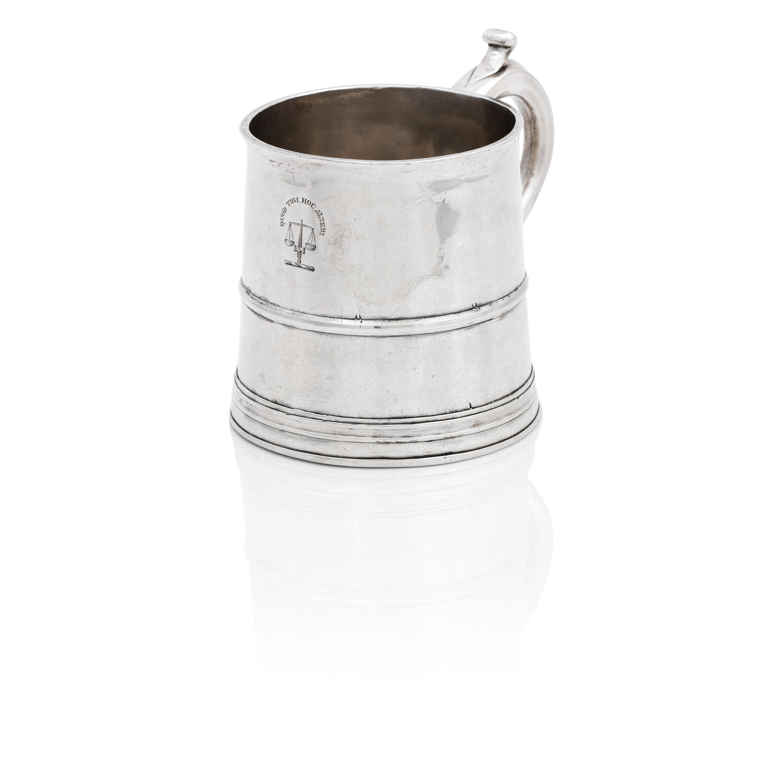 Bonhams : A Rare George II Provincial Mug, By Johan Gotllieff-Bilsinds ...