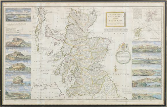 Bonhams : MOLL (HERMAN) The North Part of Great Britain called Scotland ...