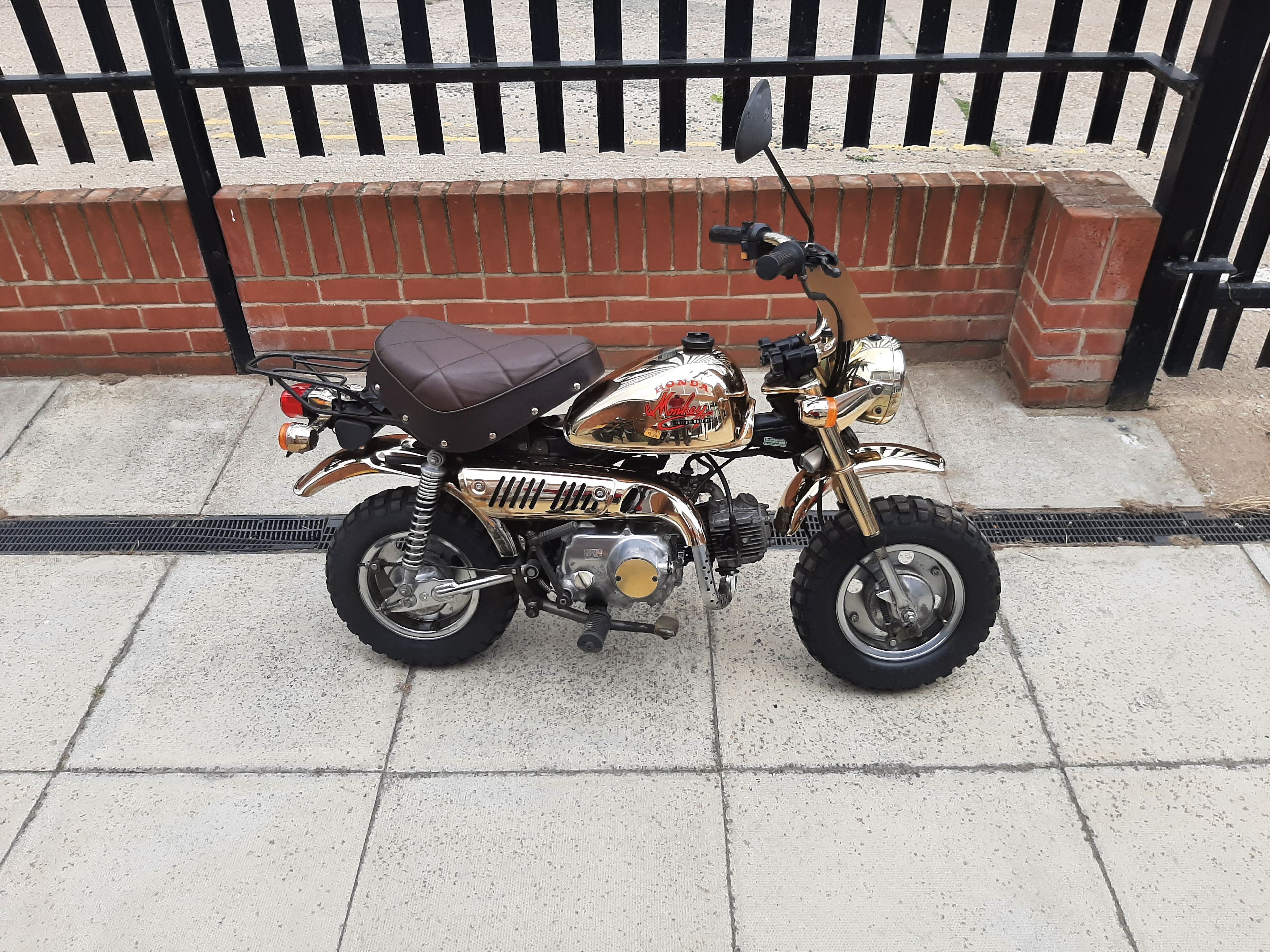Bonhams Cars : 1984 Honda 49cc Limited Edition Gold Monkey Frame no ...
