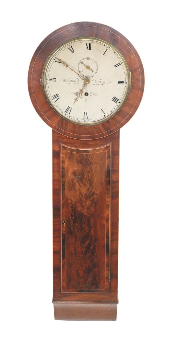 Bonhams : A Regency Mahogany Wall Timepiece by David Straiton, Montrose
