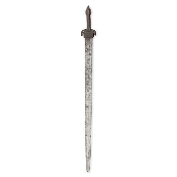 Bonhams : A steel sword (kattari) Oman, 15th-17th Century