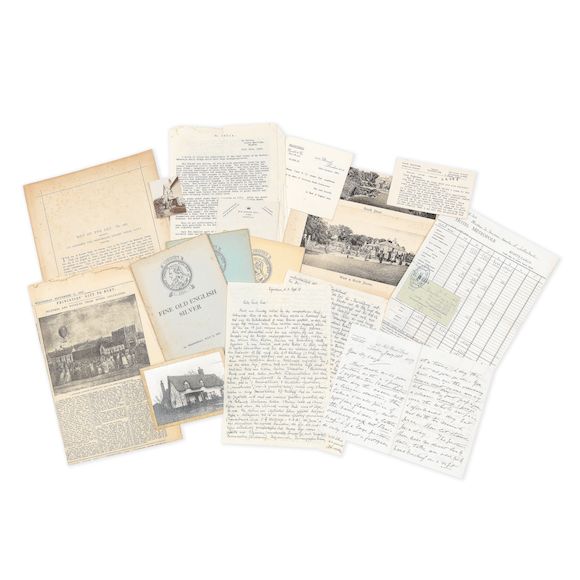 Bonhams : A collection of letters, photographs and other documents ...