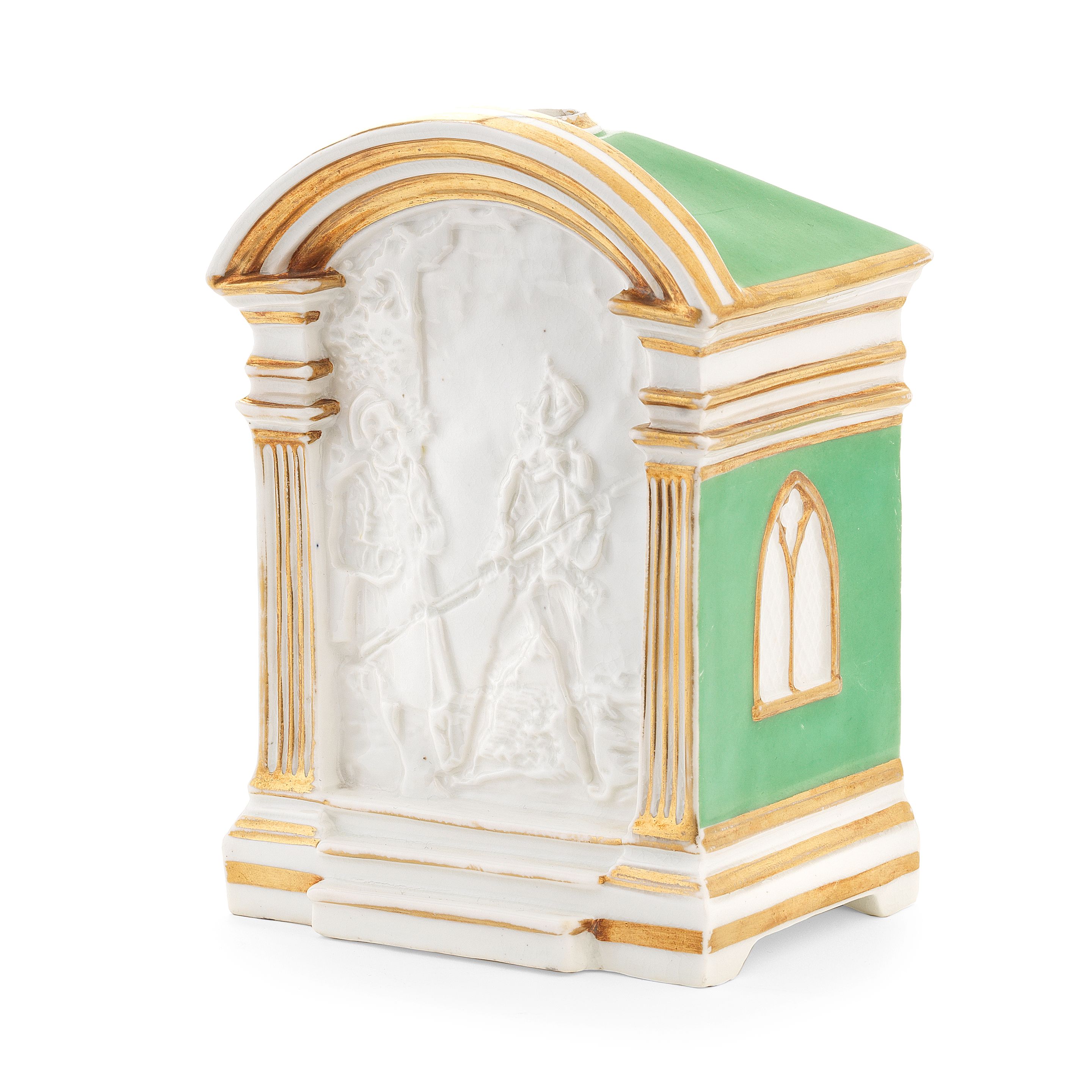 Bonhams : A rare Grainger, Lee and Co nightlight holder, circa 1830-35
